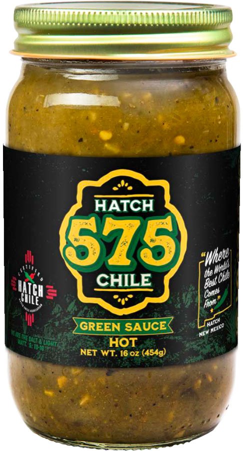 575 Hot Hatch Green Chile Sauce, 16 oz | Central Market - Really Into Food