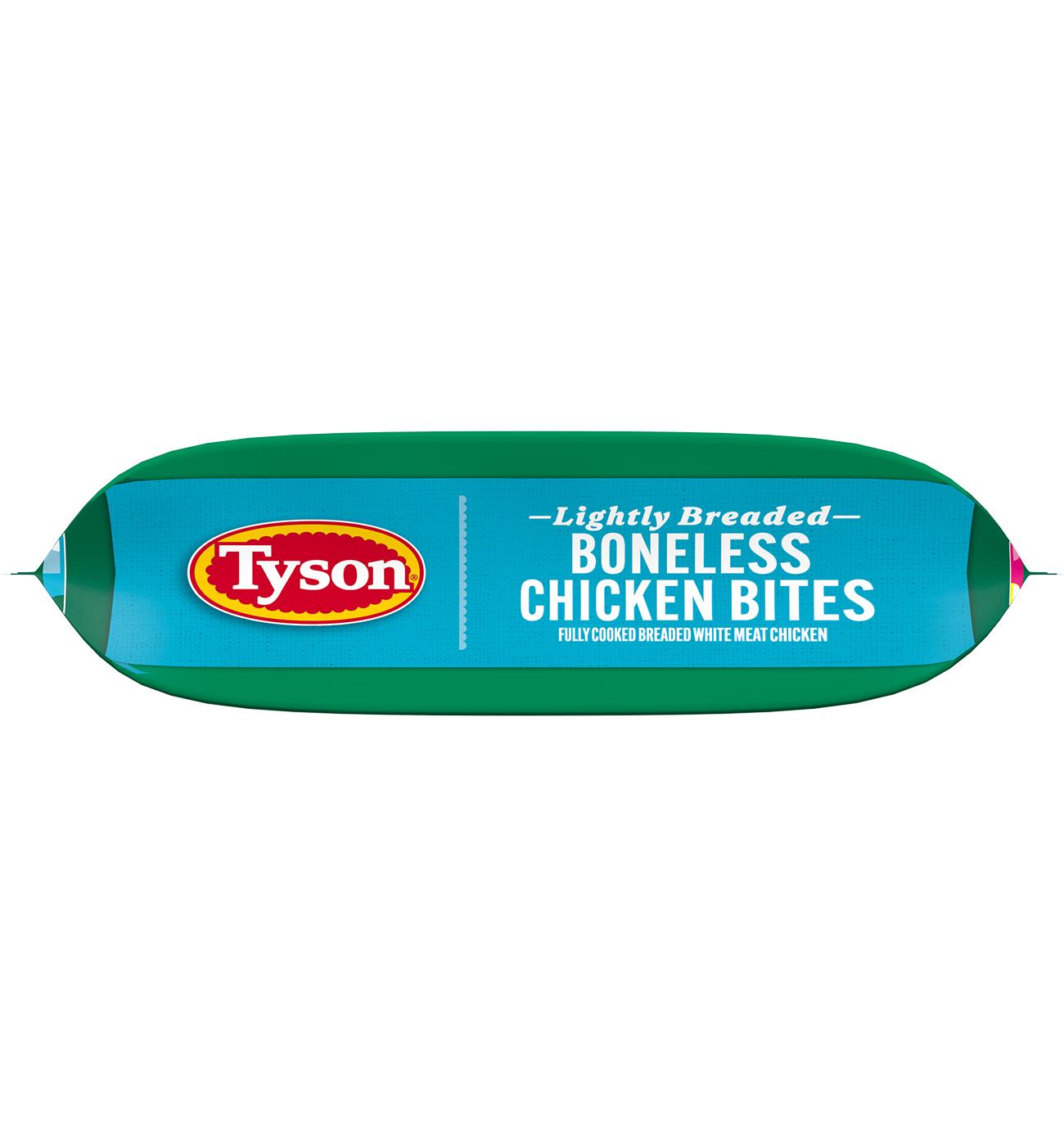 Tyson Frozen Lightly Breaded Boneless Chicken Bites - Shop Chicken at H-E-B