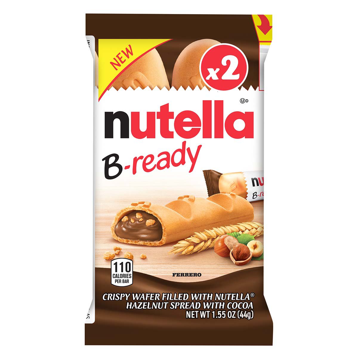 Nutella B-ready Crispy Wafers - Shop Granola & snack bars at H-E-B
