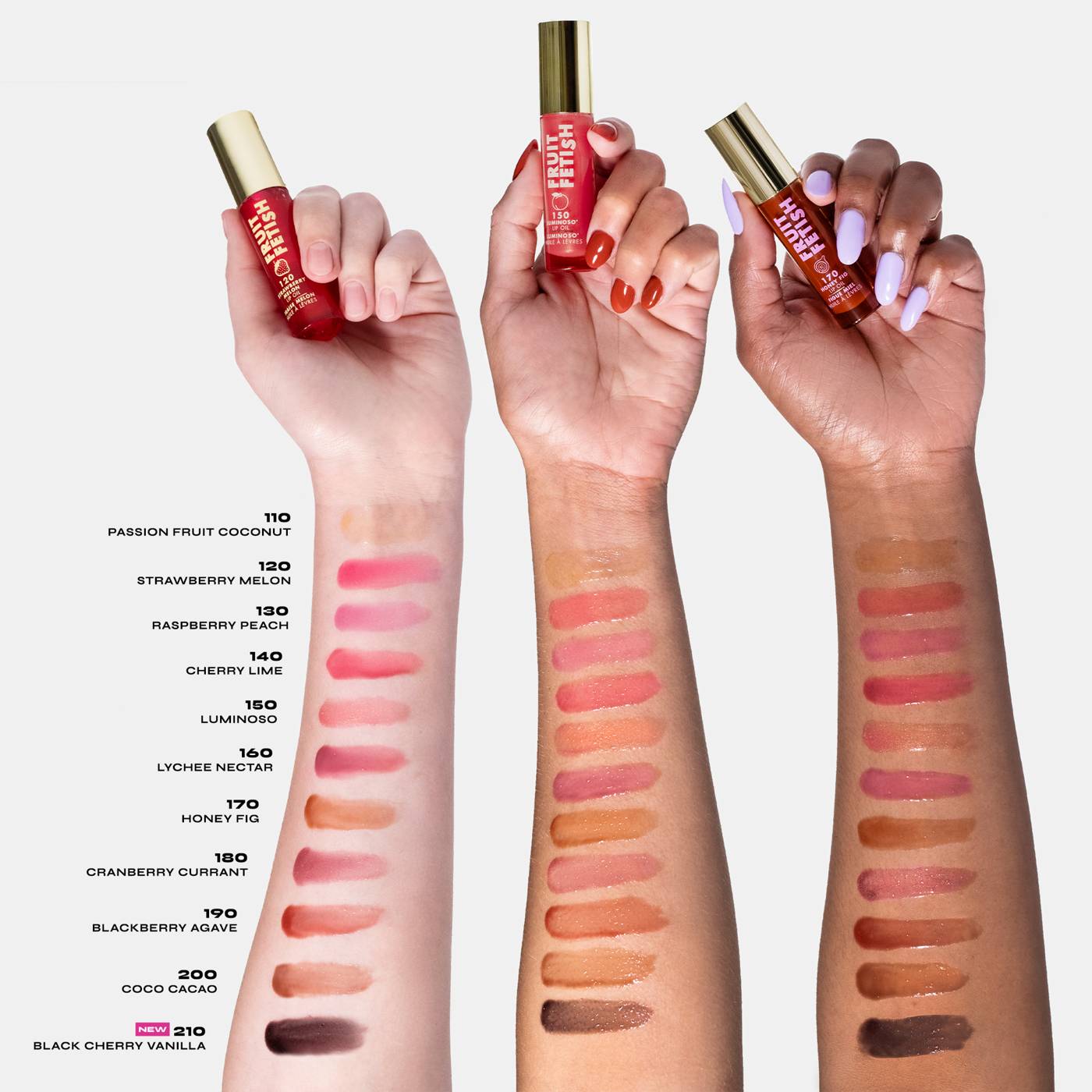 Milani Fruit Fetish Lip Oil - Cranberry Currant - Shop Lip gloss at H-E-B