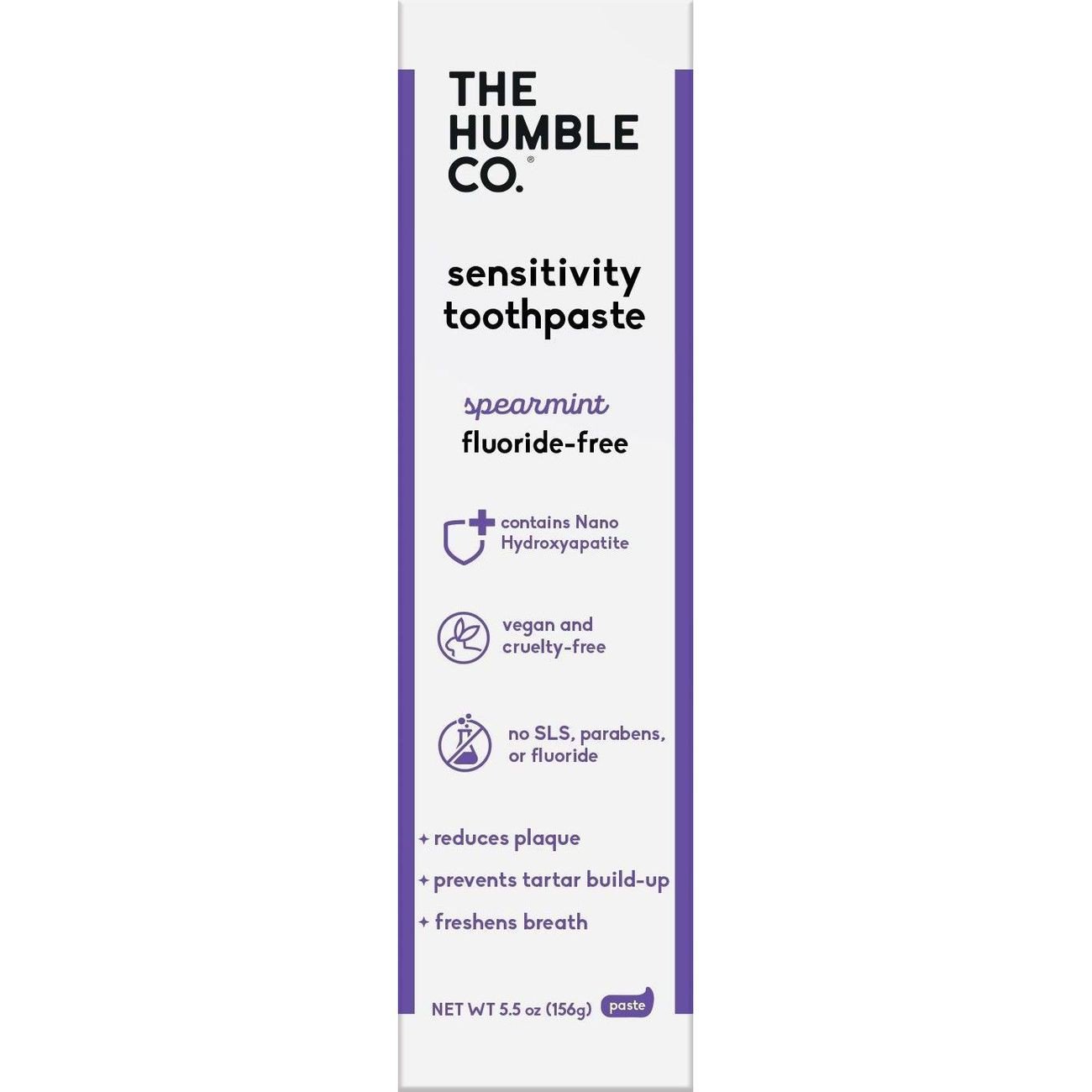 The Humble Co Fluoride-Free Sensitivity Toothpaste - Spearmint - Shop ...