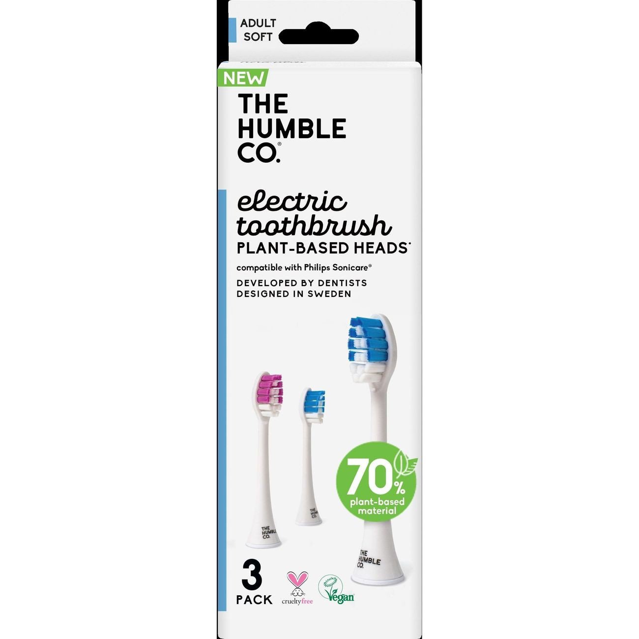The Humble Co Toothbrush Heads Phillips Sonicare Compatible - Shop ...