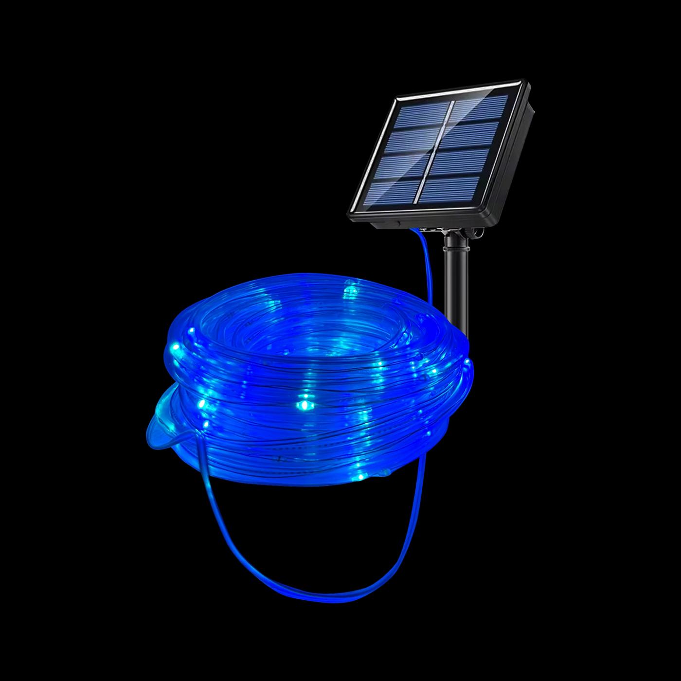 Destination Holiday Multi-Colored Rope Solar Powered Lights - Shop ...