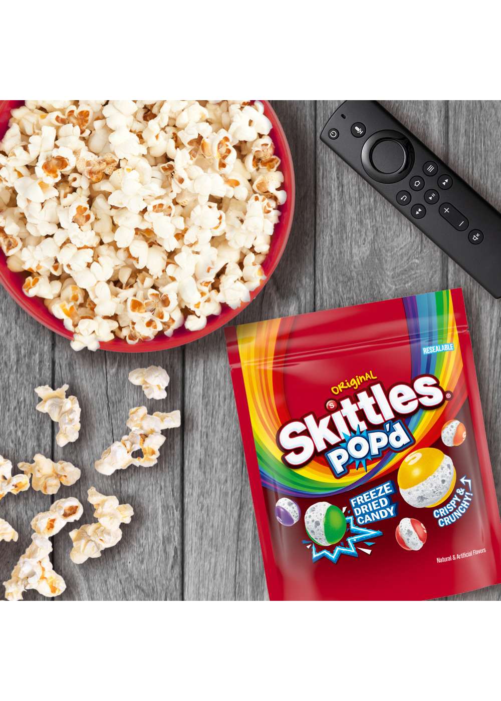 Skittles POP'D Originals Freeze Dried Candy - Shop Candy at H-E-B