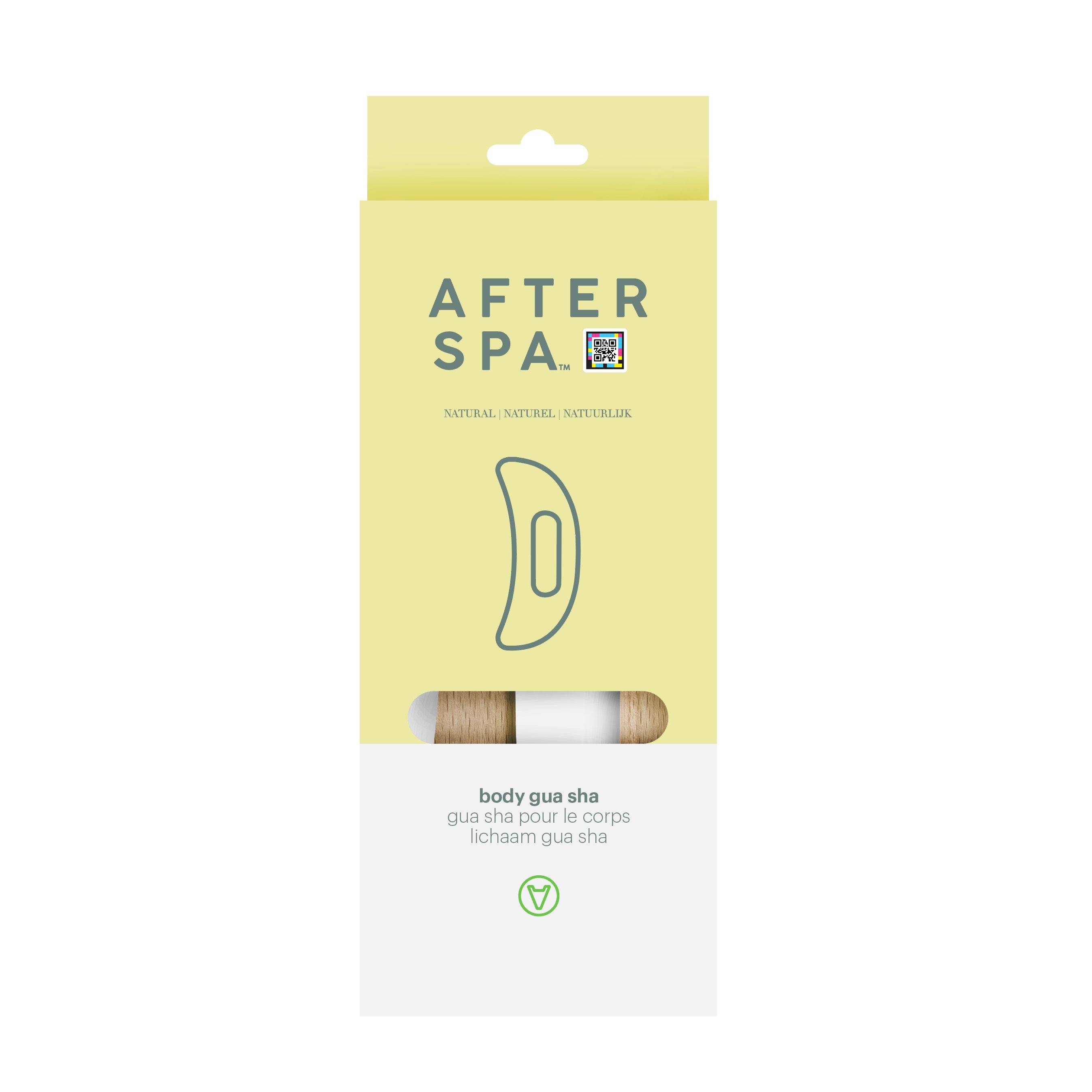 Afterspa Natural Wooden Body Gua Sha - Shop Accessories at H-E-B