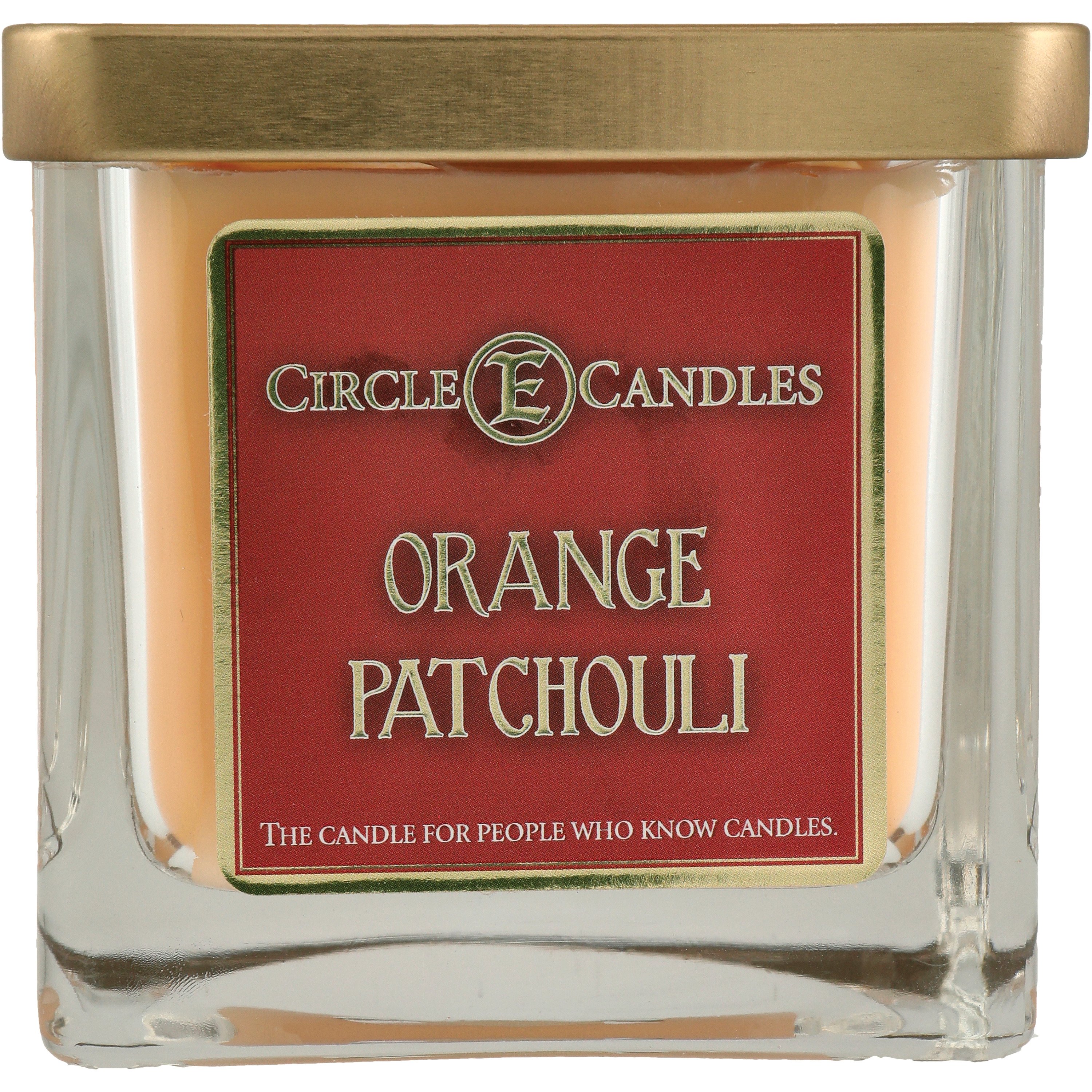 Circle E Candles Orange Patchouli Scented Candle - Shop Candles at H-E-B