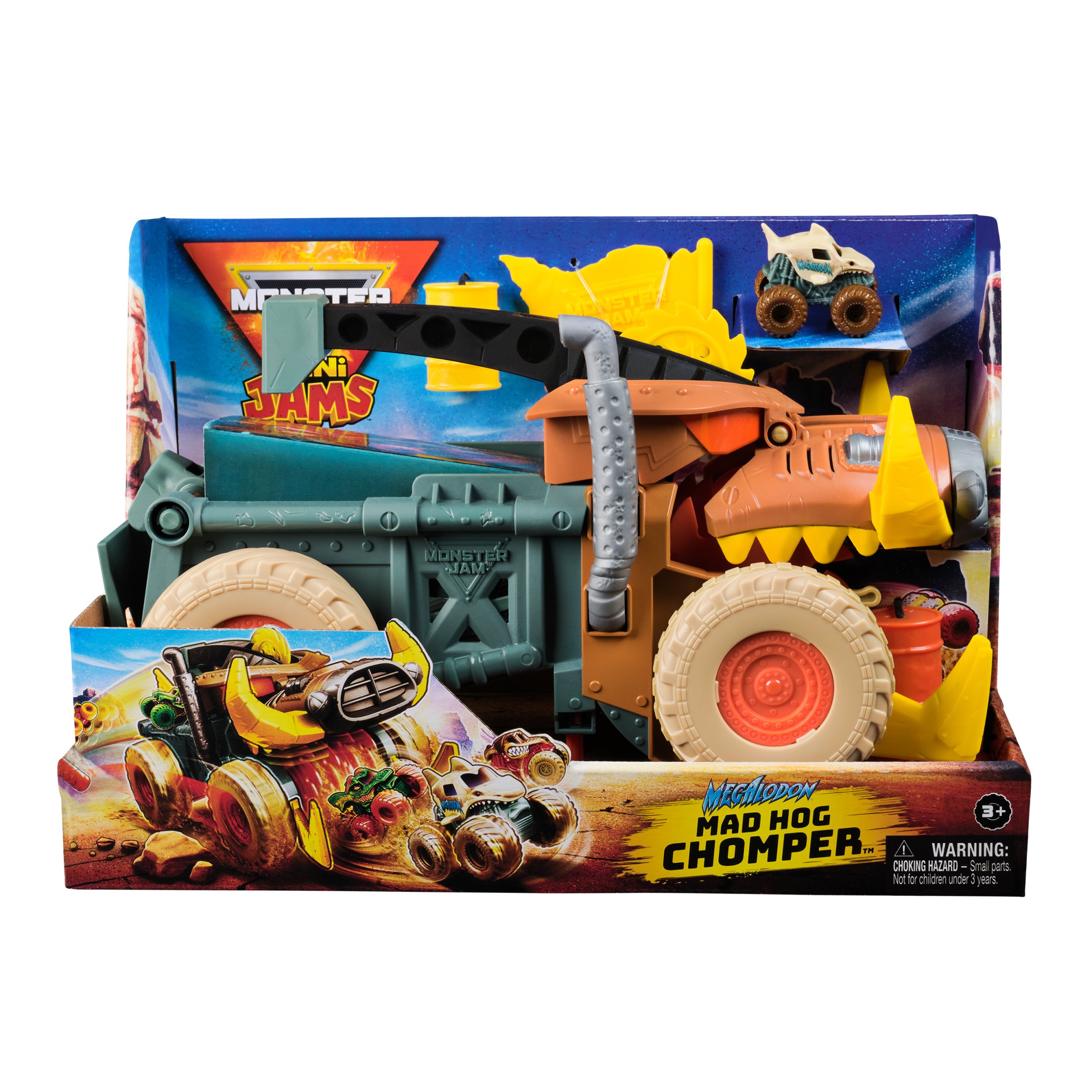 Monster Jam Megalodon Mad Hog Chomper - Shop Toy vehicles at H-E-B