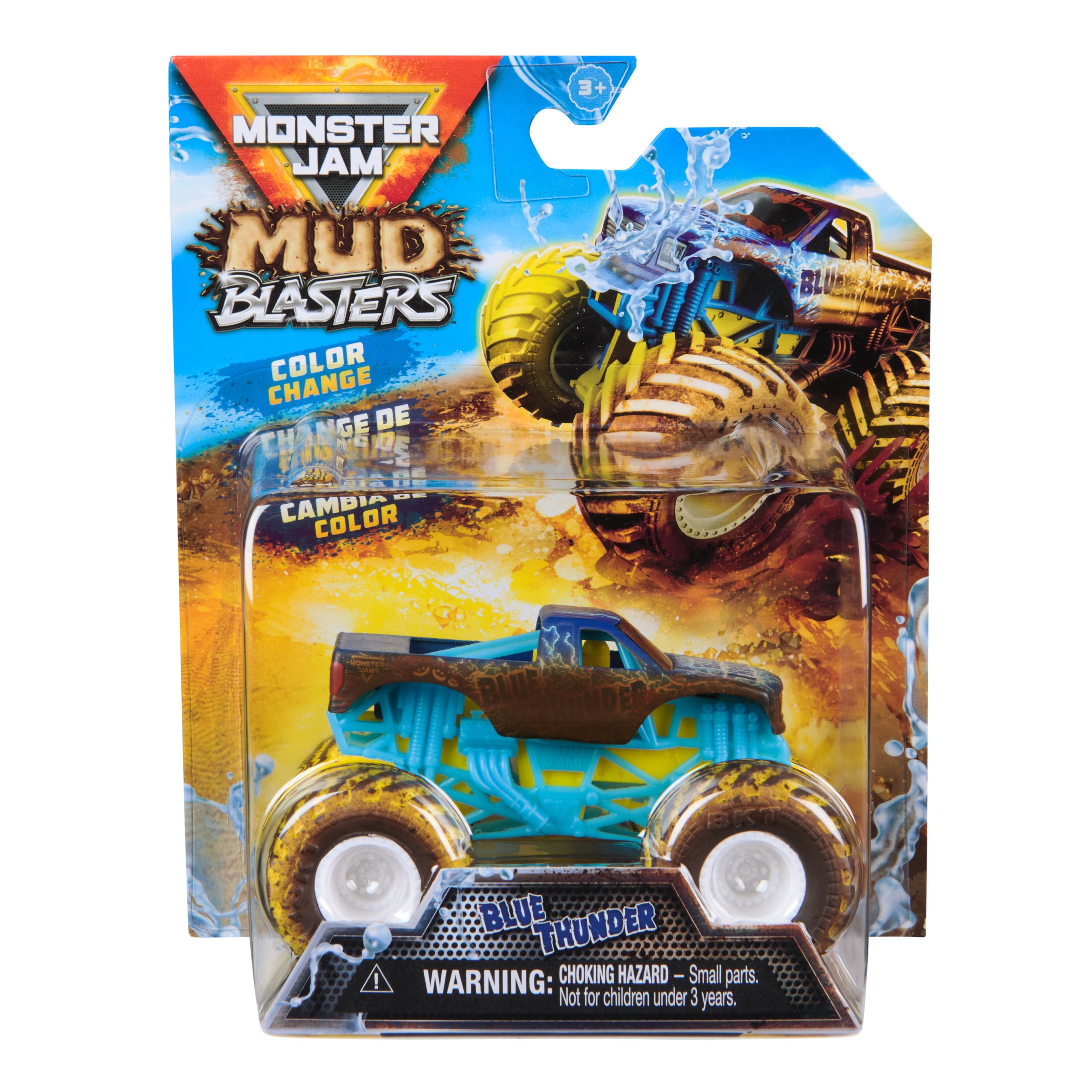 Monster Jam Mud Blasters Blue Thunder Truck - Shop Toy vehicles at H-E-B