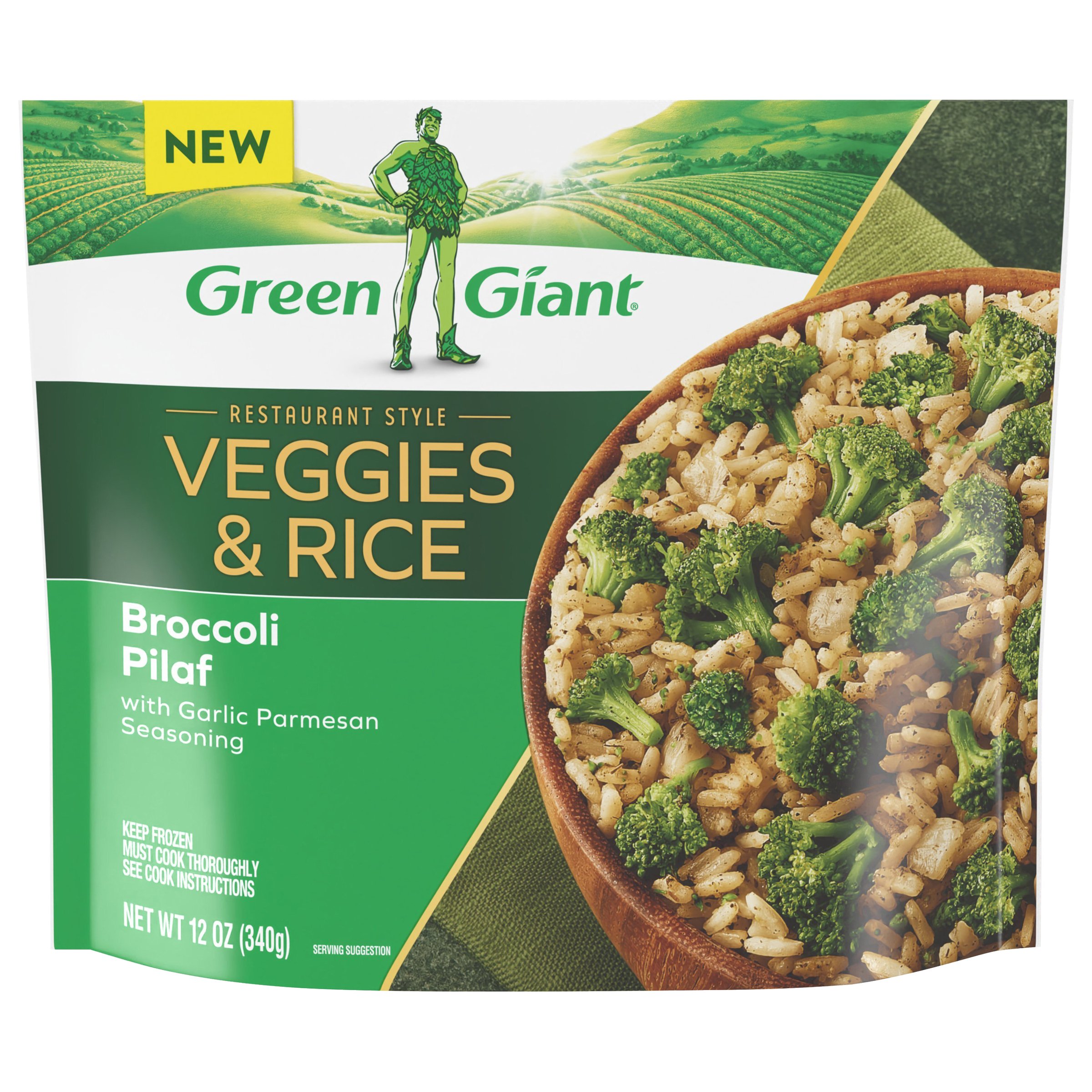 Green Giant Restaurant Style Veggies & Rice Broccoli Pilaf - Shop ...