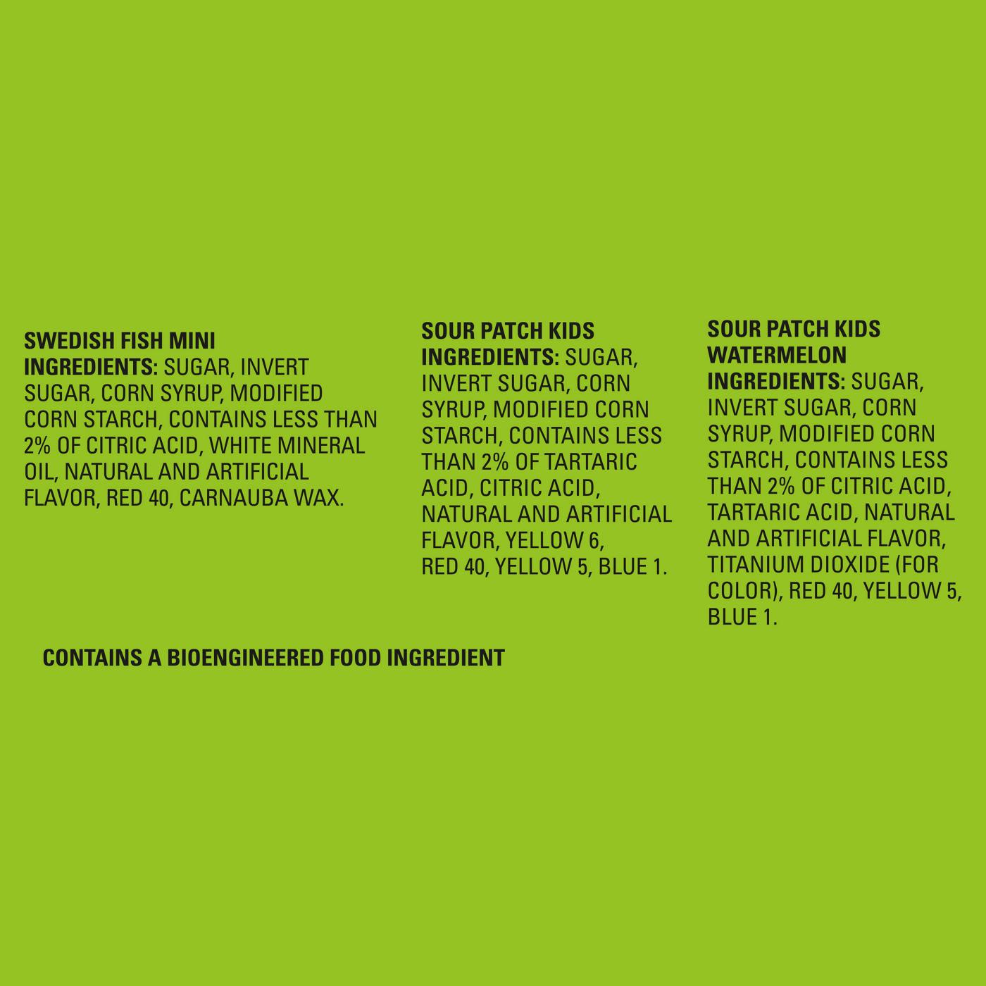 Sour Patch Kids & Swedish Fish Soft & Chewy Candy - Variety Pack - Shop ...