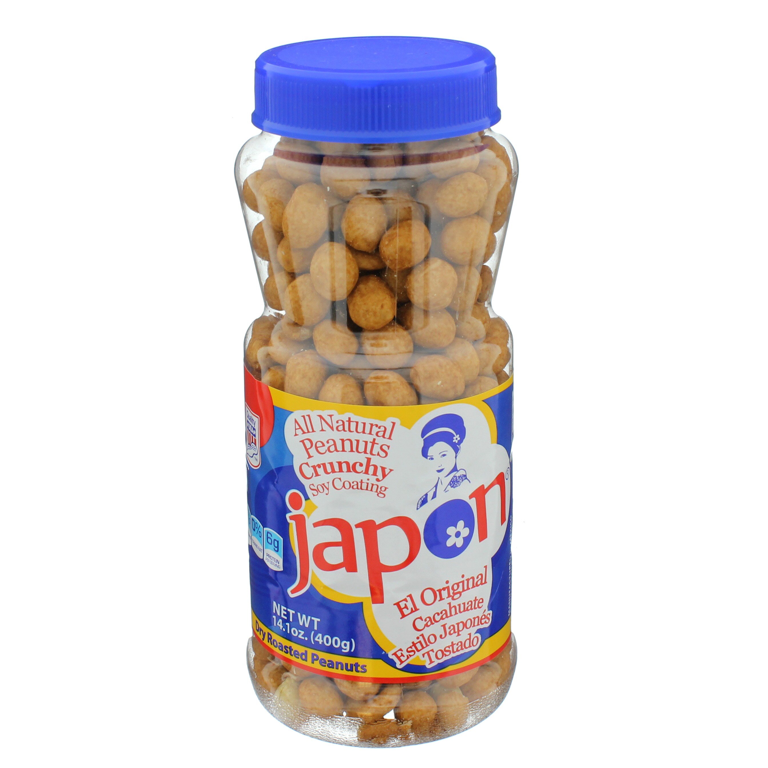 Japon Dry Roasted Peanuts - Crunchy Soy Coating - Shop Nuts & seeds at ...