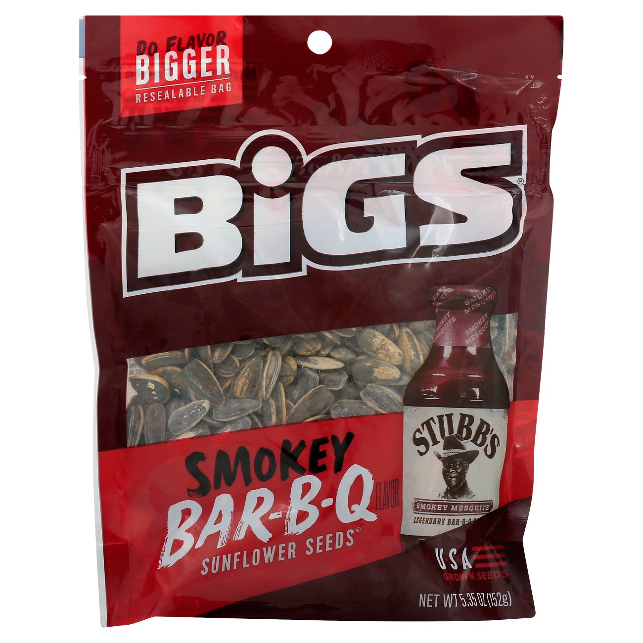 BIGS Sunflower Seeds - Smokey Bar-B-Q Flavored - Shop Nuts & seeds at H-E-B