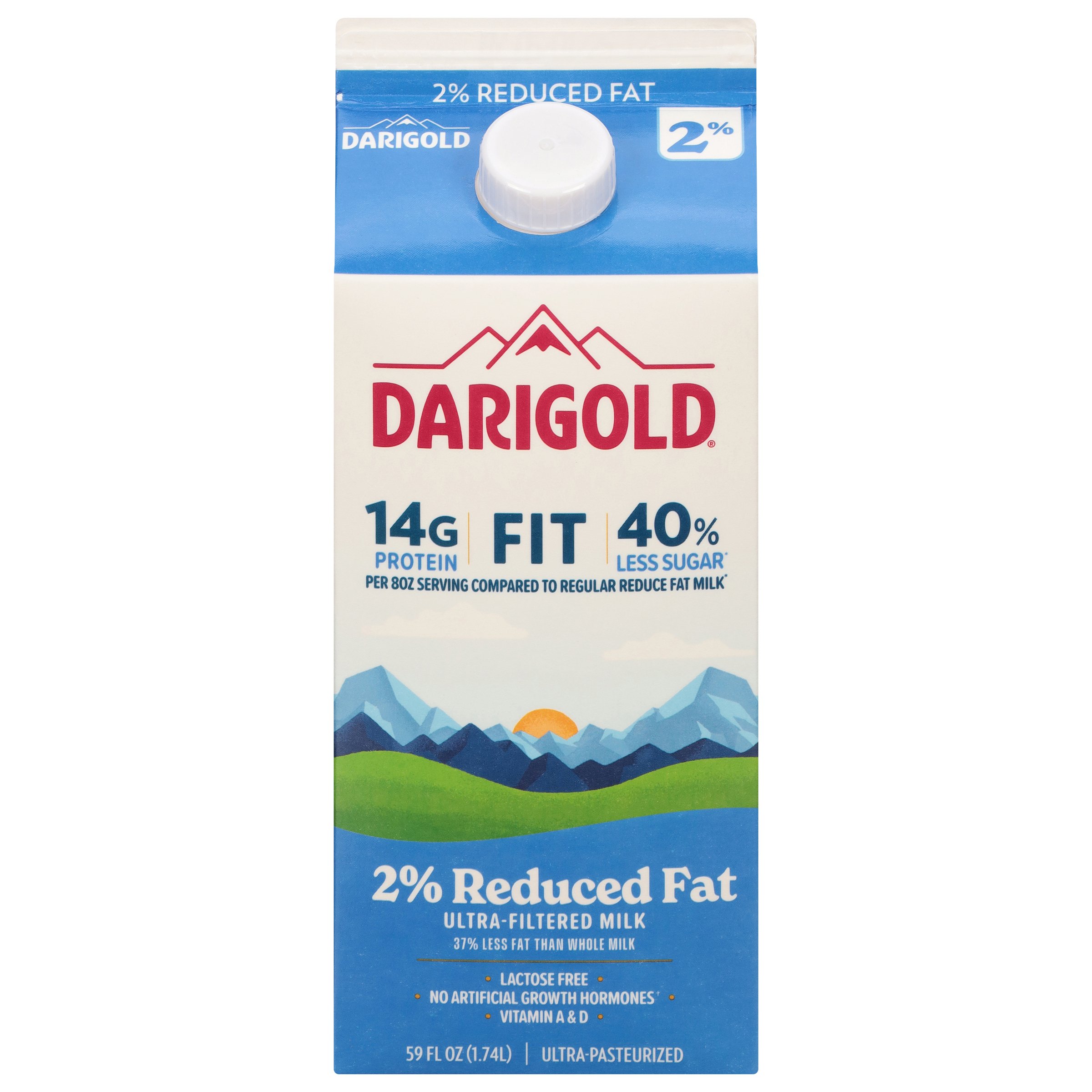 Darigold FIT Lactose Free Ultra-Filtered 2% Reduced Fat Milk - Shop ...