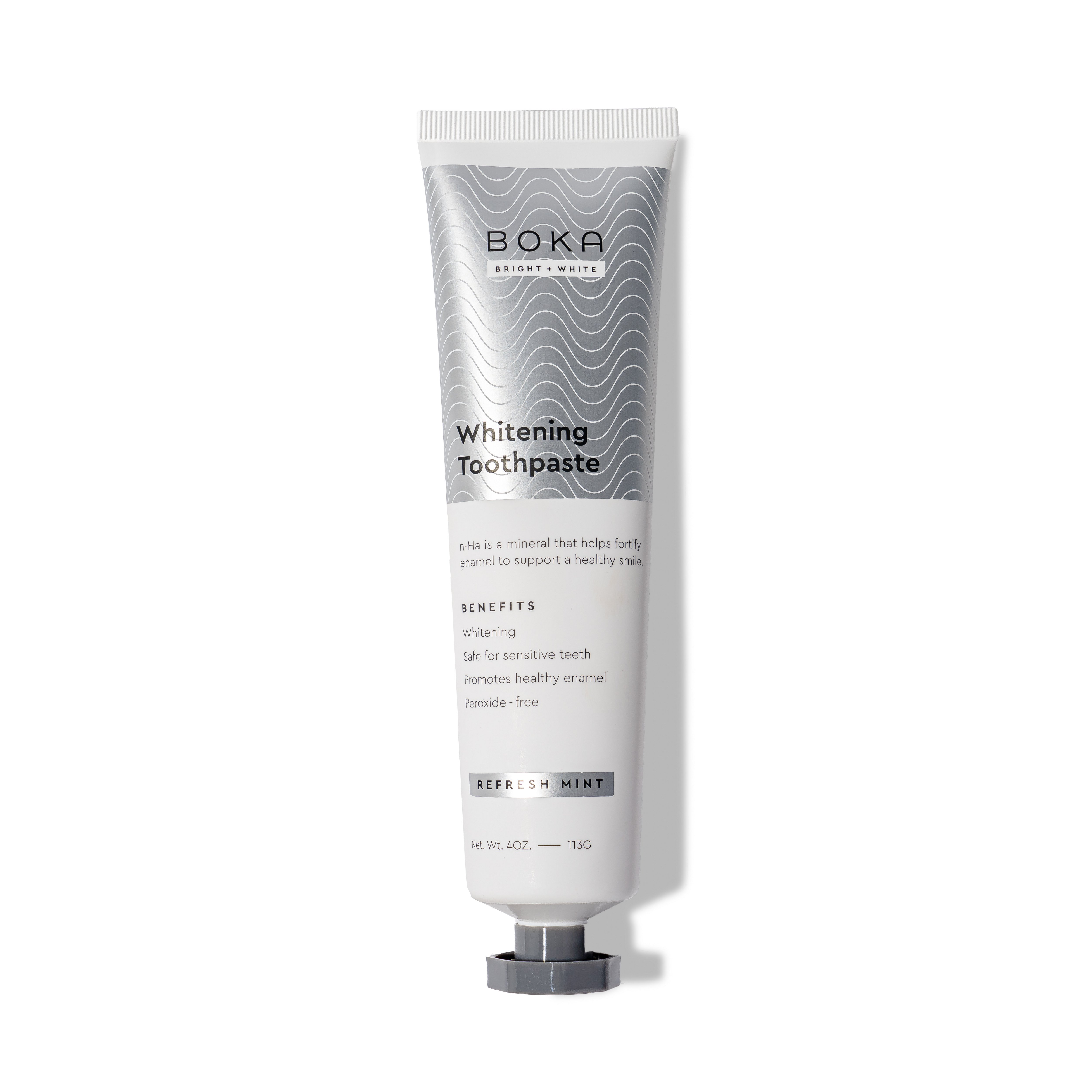 Boka Whitening Toothpaste - Refresh Mint - Shop Toothpaste at H-E-B