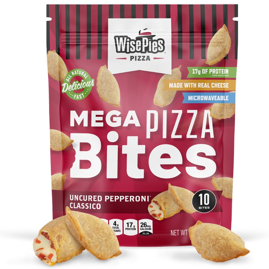 WisePies Pizza Uncured Pepperoni Classico Mega Pizza Bites - Shop ...