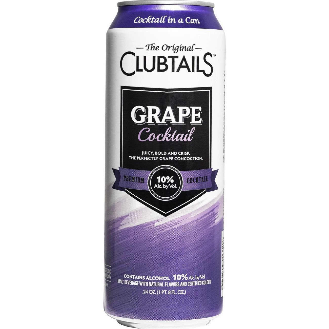 Clubtails Grape Cocktail Can - Shop Malt beverages & coolers at H-E-B