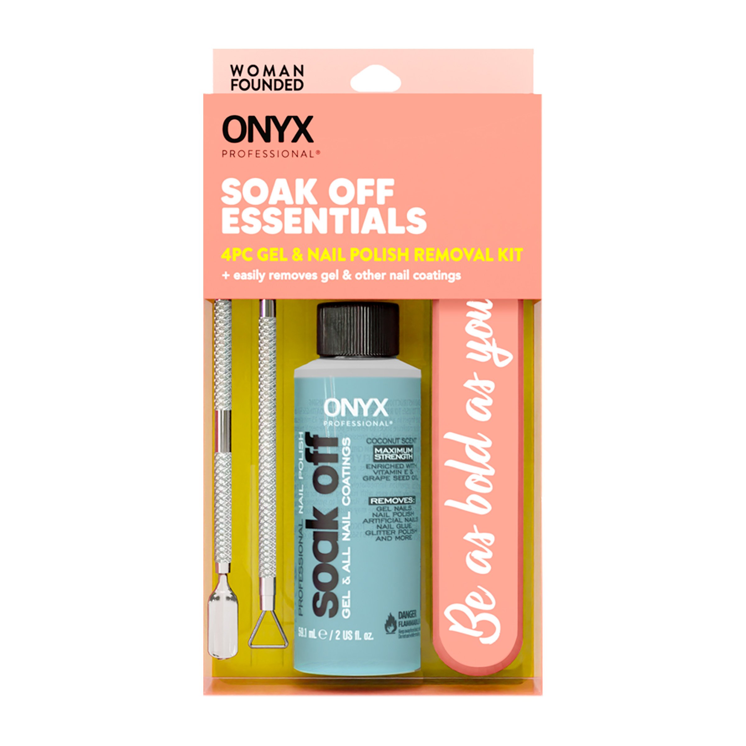 ONYX Soak Off Essentials Nail Polish Remover Kit - Shop Polish remover ...