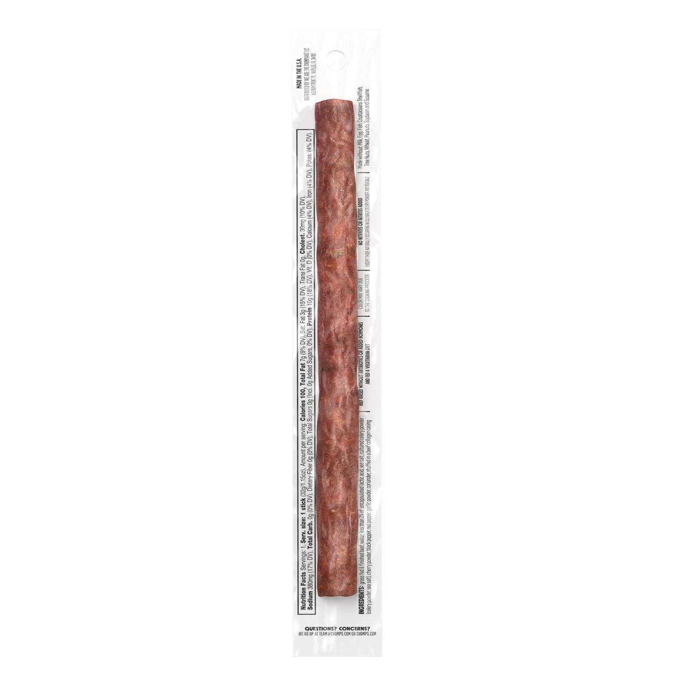 Chomps 10g Protein Original Beef Jerky Meat Stick - Shop Jerky at H-E-B