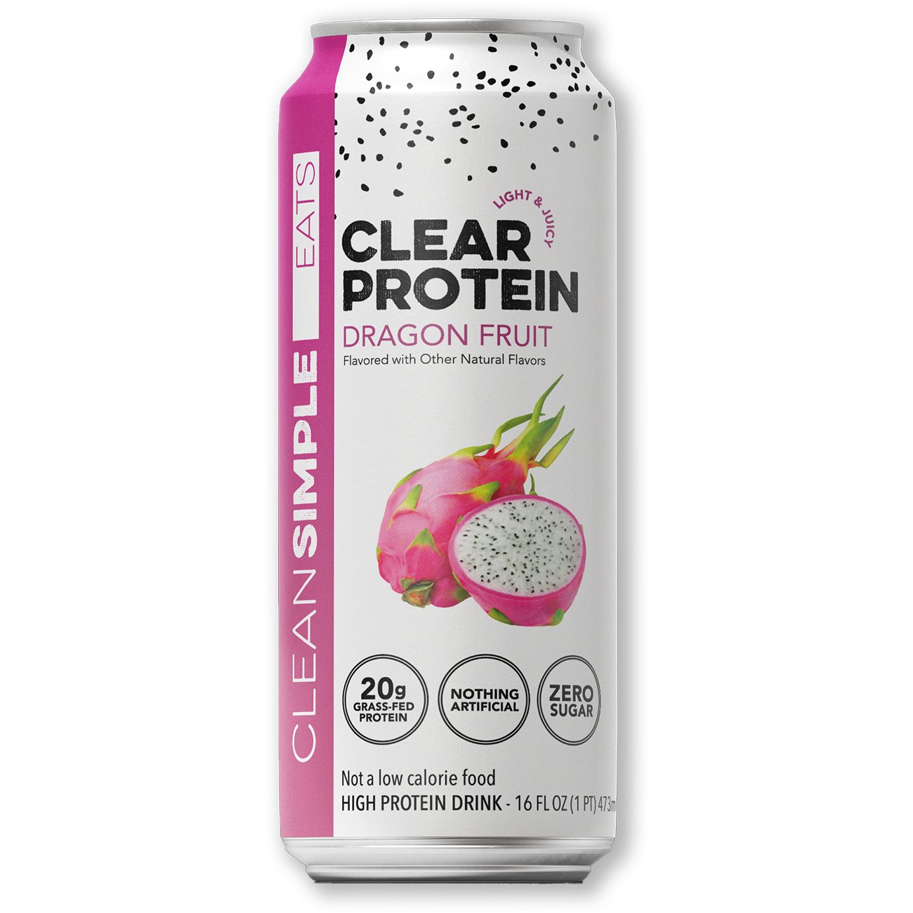 Clean Simple Eats Clear 20g Protein Drink - Dragon Fruit - Shop Diet ...