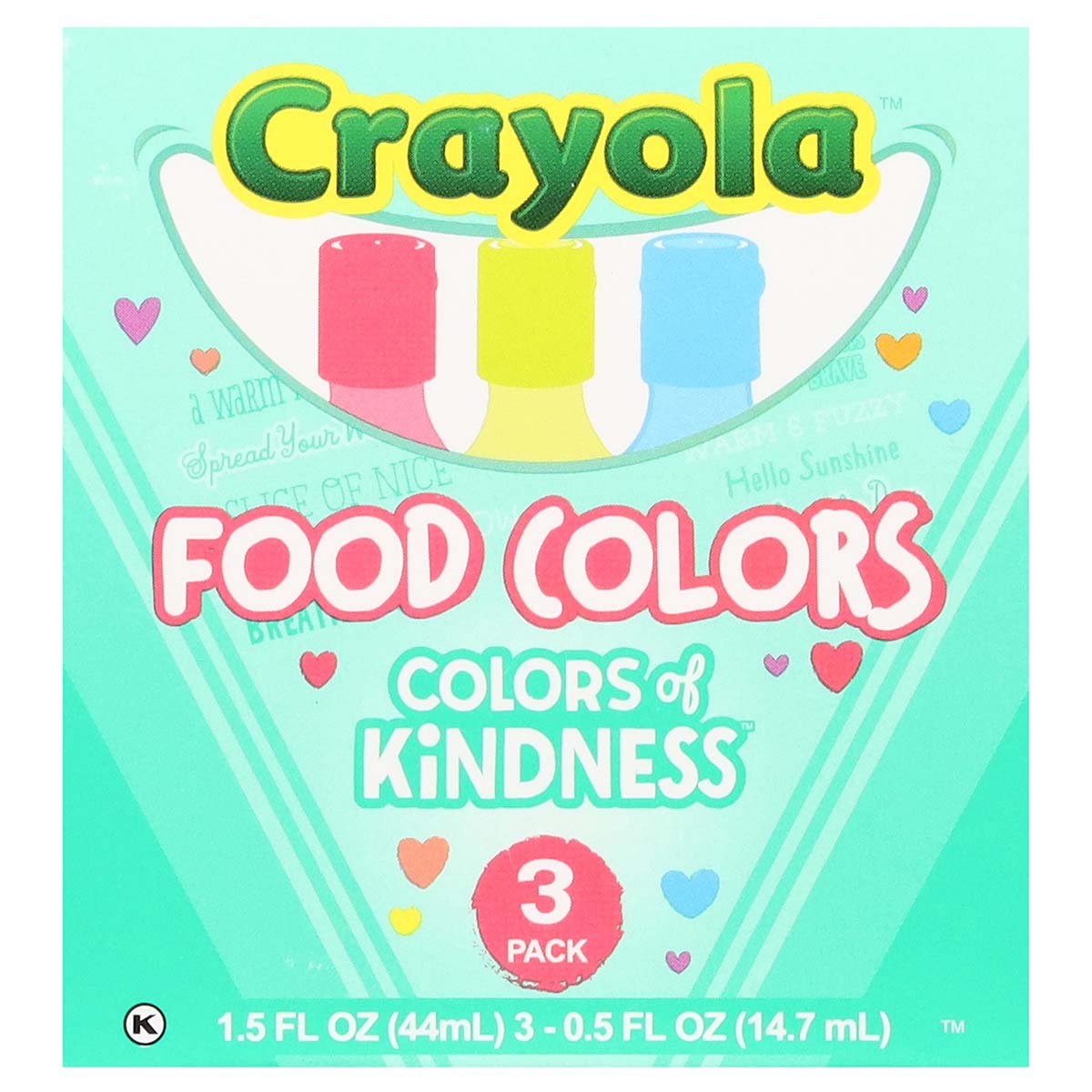 Crayola Colors of Kindness Food Colors - Shop Food color at H-E-B
