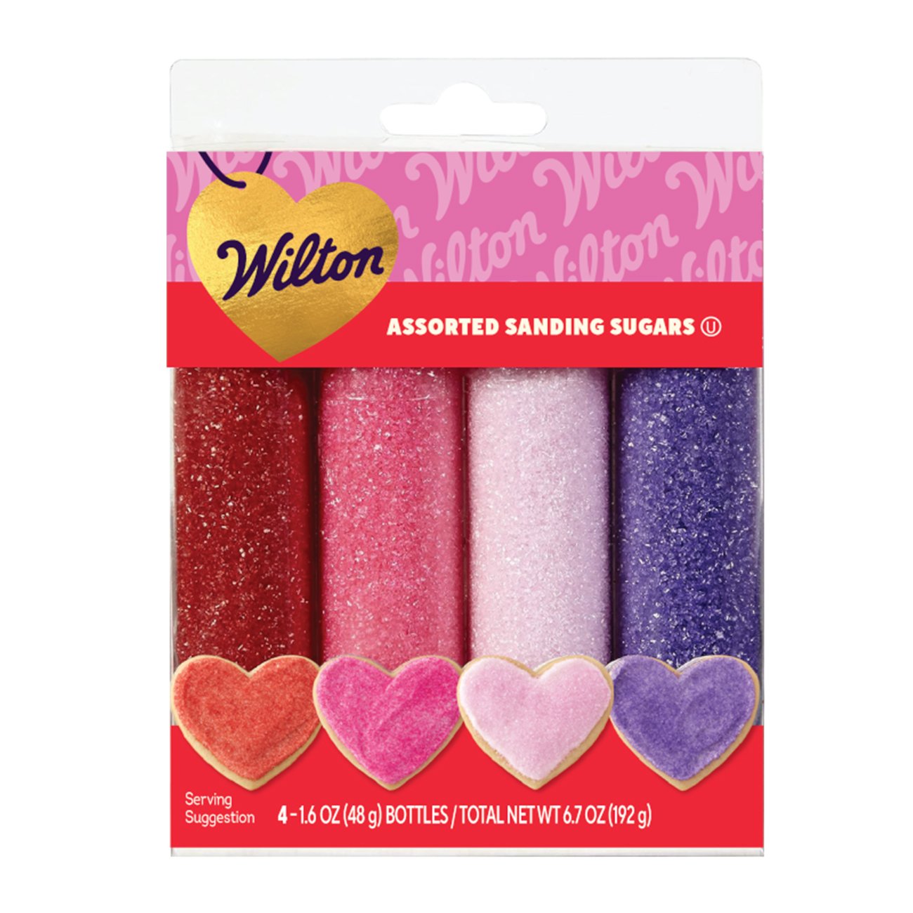 Wilton Valentine's Sanding Sugars - Shop Icing & decorations at H-E-B