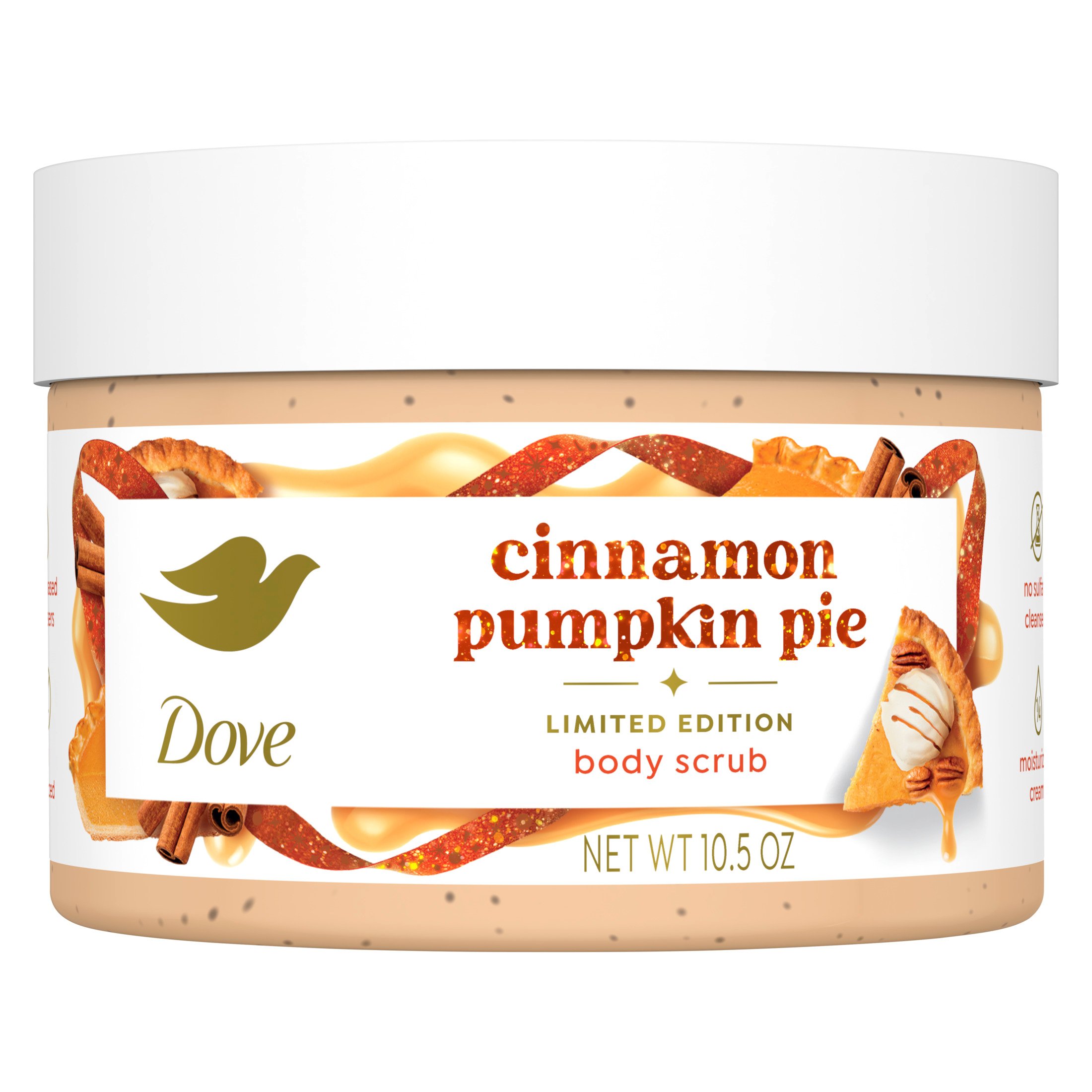 Dove Exfoliating Body Polish Body Scrub - Cinnamon Pumpkin Pie - Shop ...