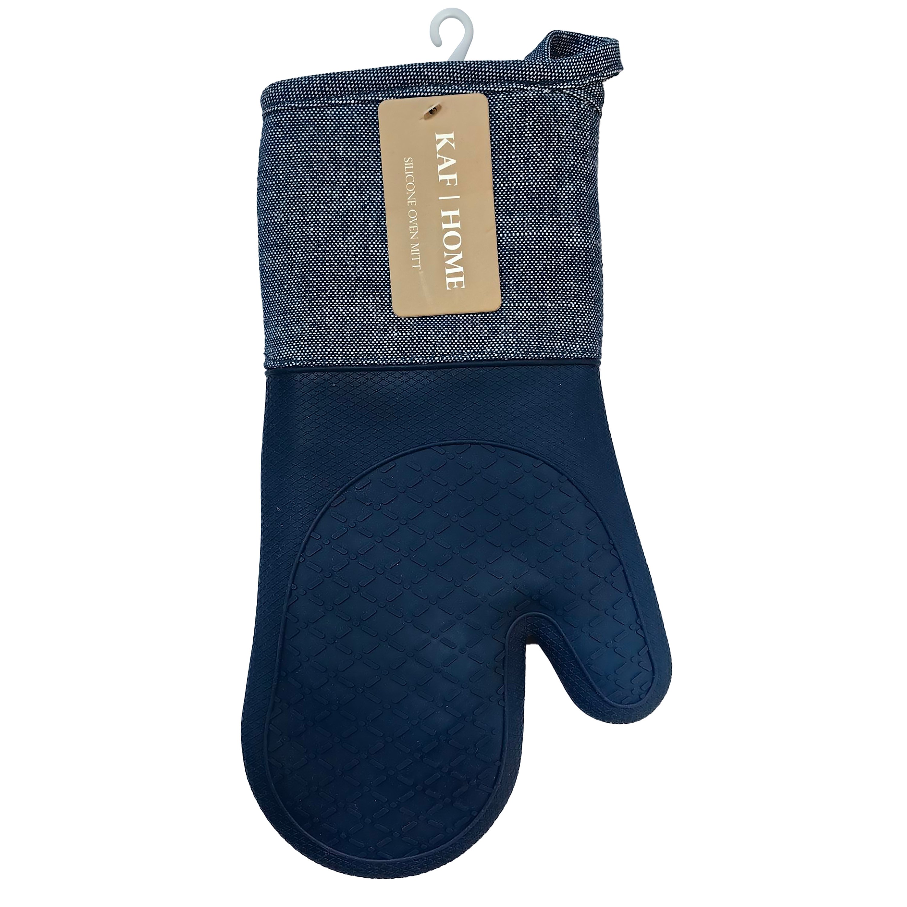 KAF Home Silicone Oven Mitt - Chambray Blue - Shop Rugs & mats at H-E-B