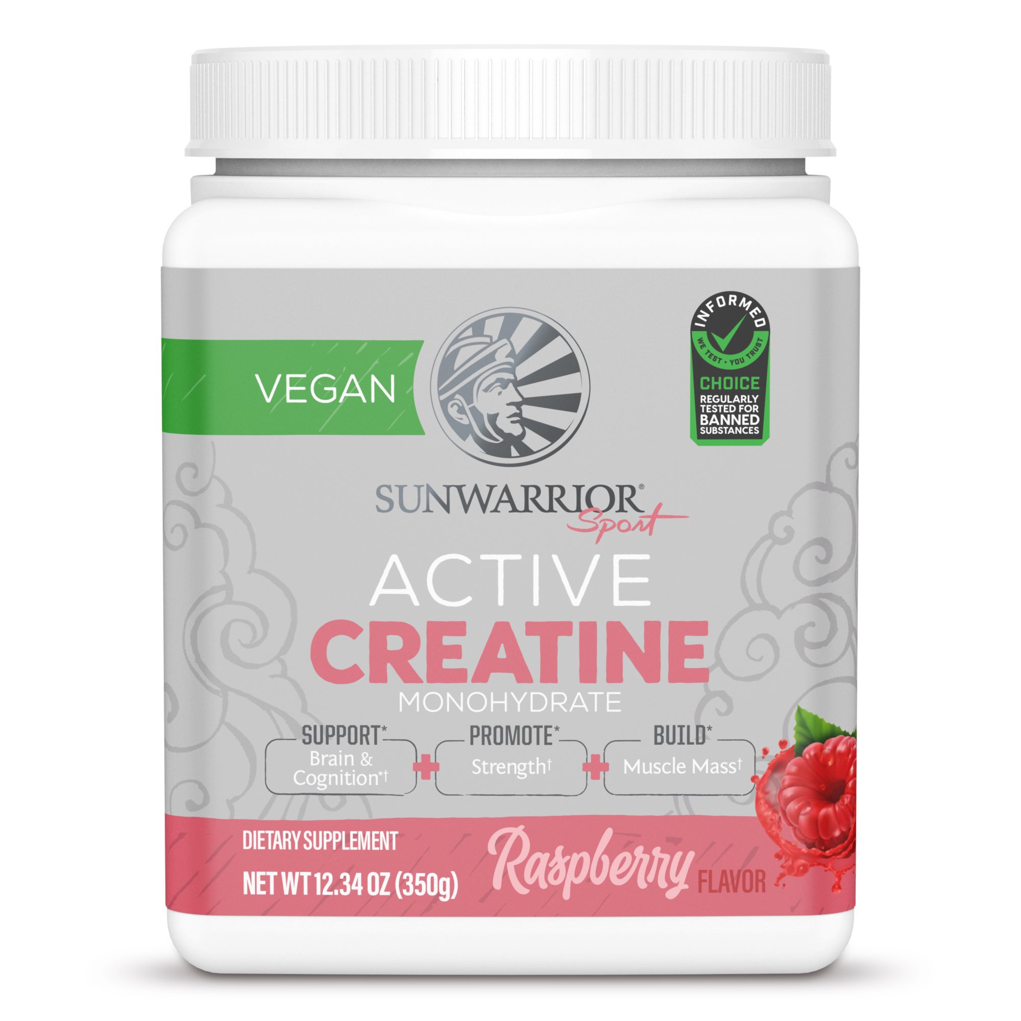 Sunwarrior Active Creatine Monohydrate - Raspberry - Shop Diet & fitness at H-E-B