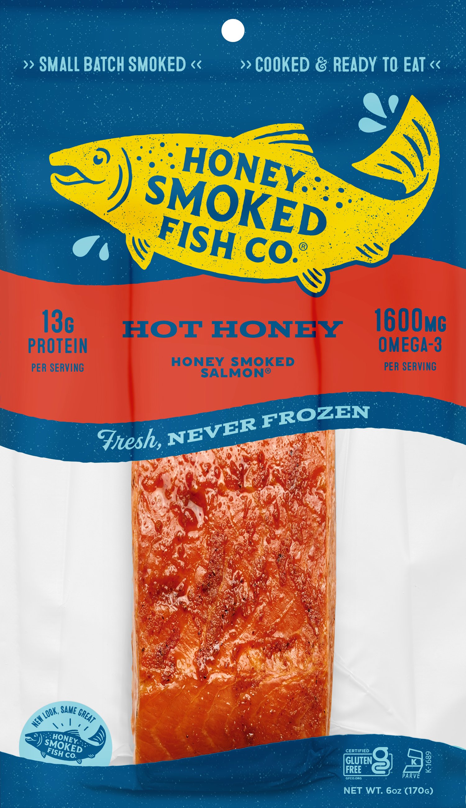 Honey Smoked Fish Co. Hot Honey Smoked Salmon - Shop Fish at H-E-B