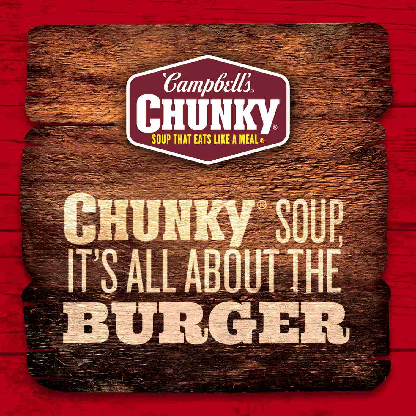 Campbell's Chunky Texas-Style BBQ Burger Soup - Shop Soups & chili at H-E-B