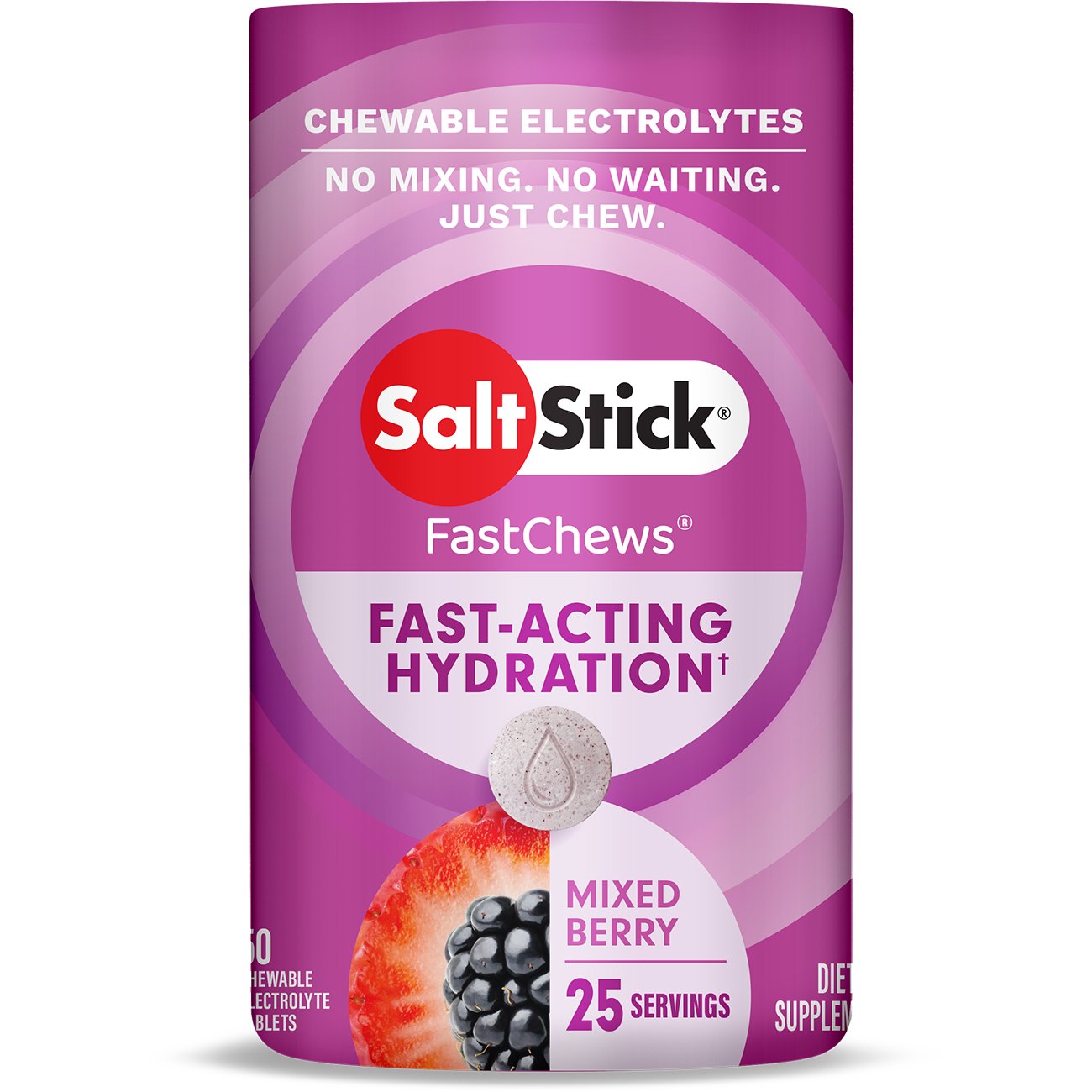 Salt Stick Mixed Berry FastChews 50 Count - Shop Diet & fitness at H-E-B