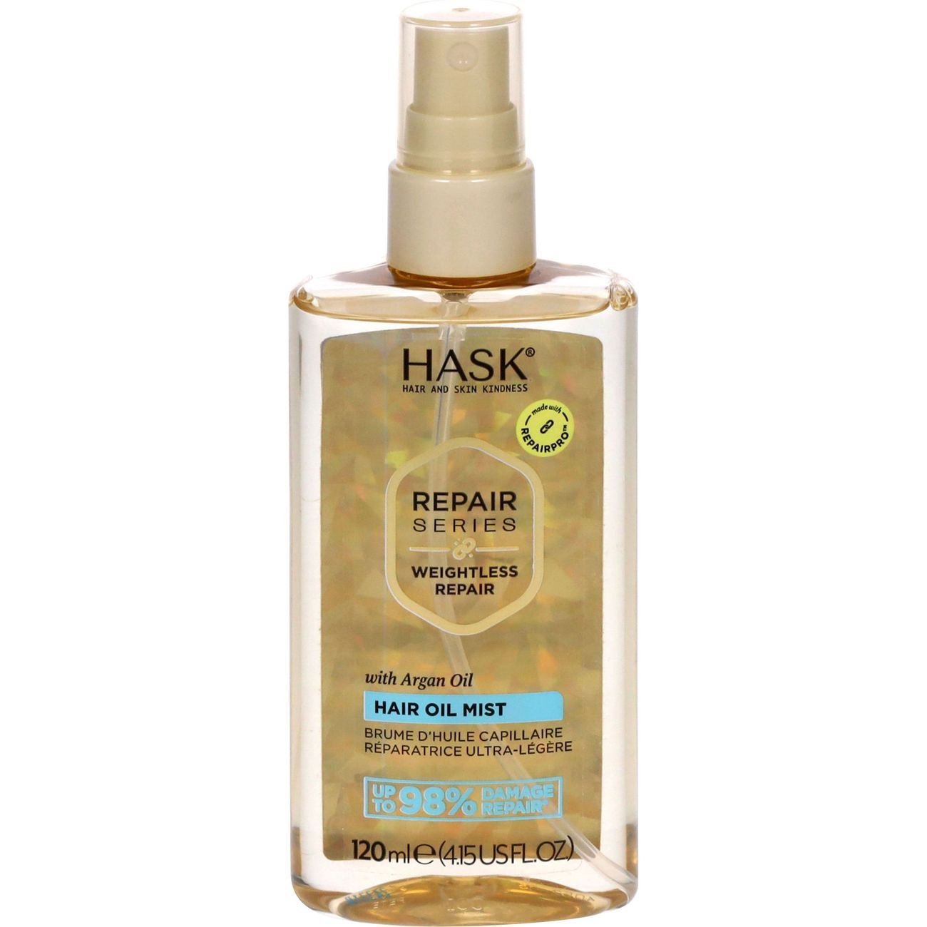 HASK Repair Hair Oil Mist - Shop Styling products & treatments at H-E-B