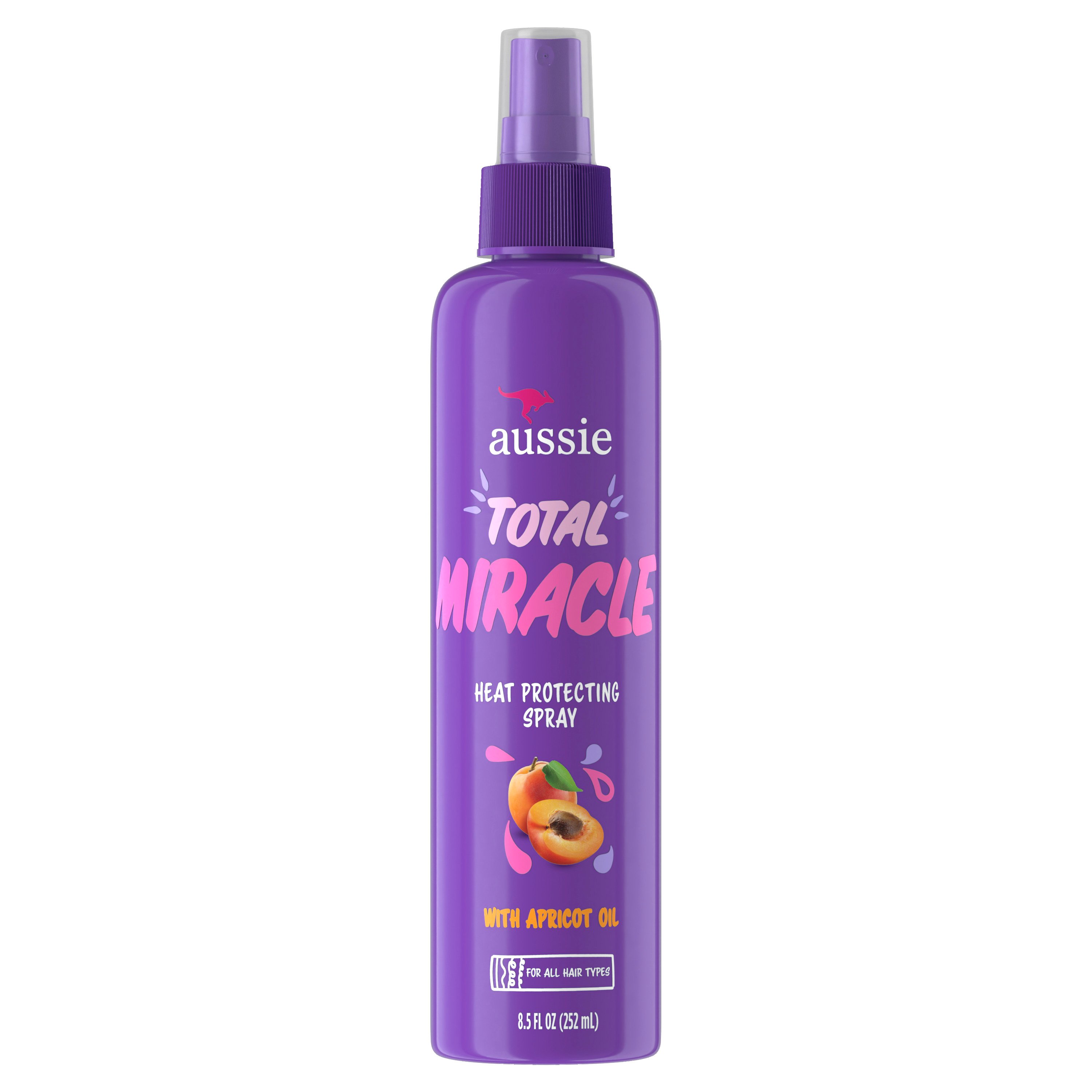 Aussie Total Miracle Heat Protecting Spray - All Hair Types - Shop ...