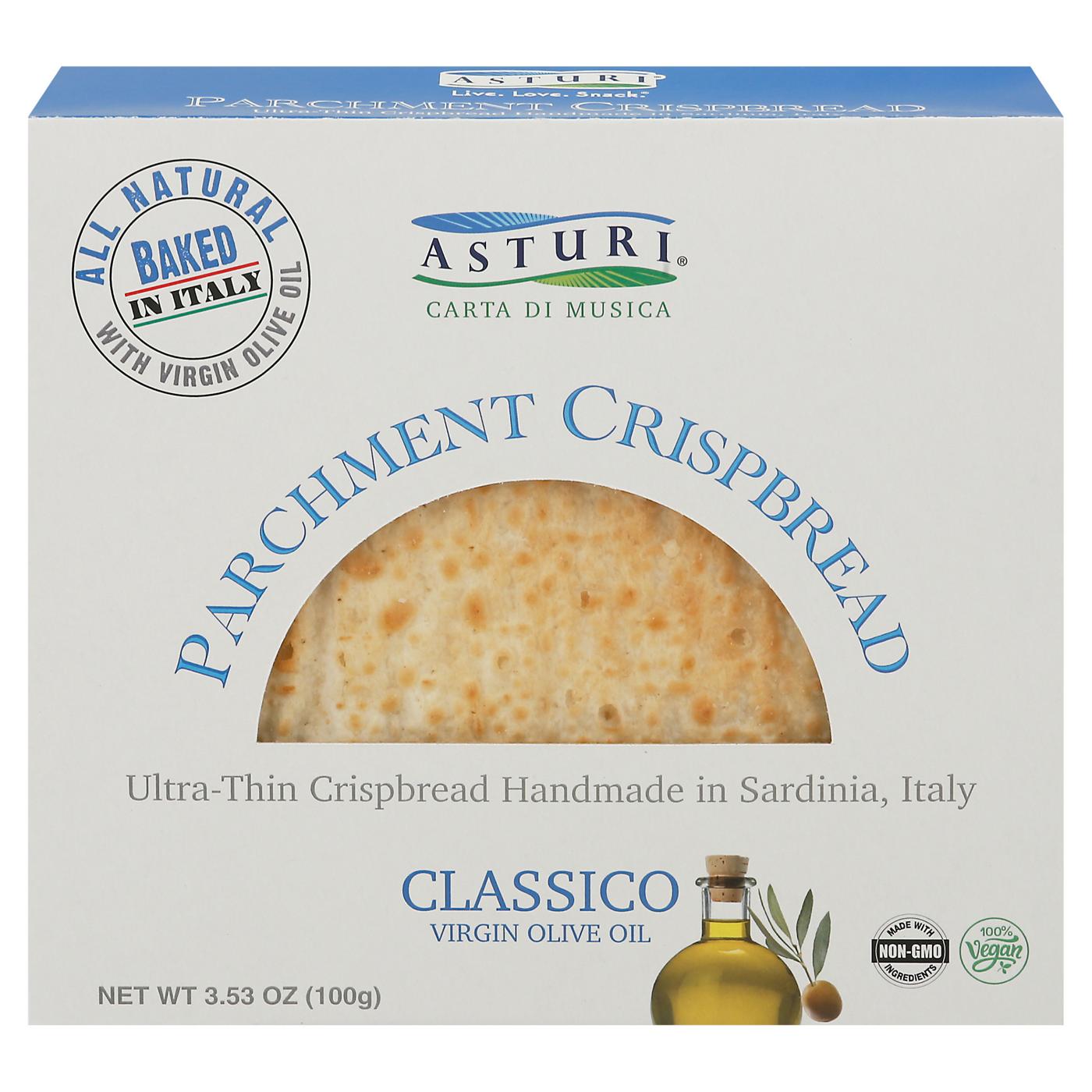 Asturi Parchment Crispbread - Classico - Shop Crackers & breadsticks at ...