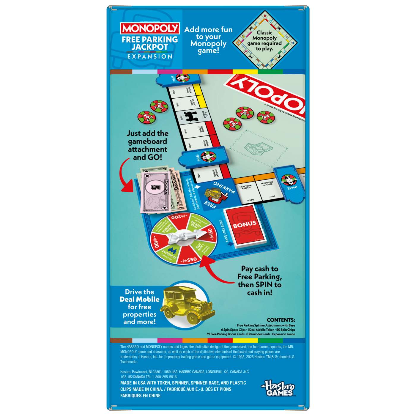 Monopoly Free Parking Jackpot Expansion Pack - Shop Games at H-E-B