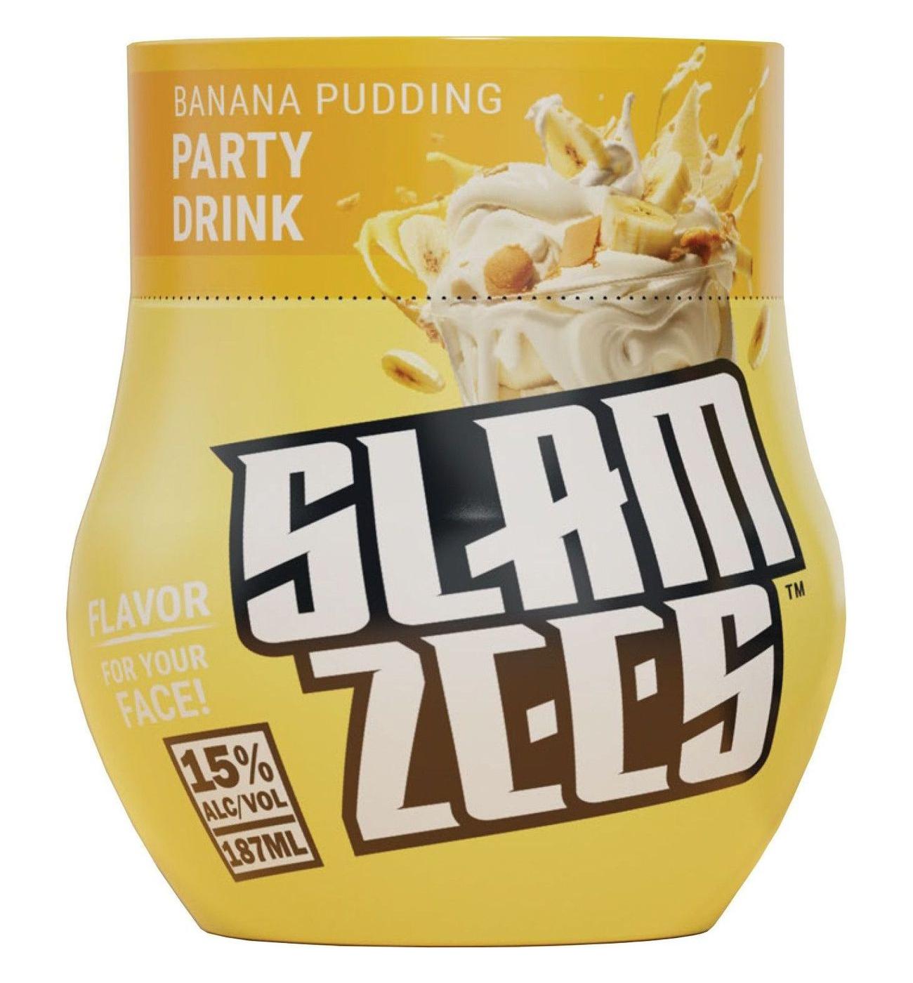 Slamzees Banana Pudding Party Drink - Shop Malt beverages & coolers at ...