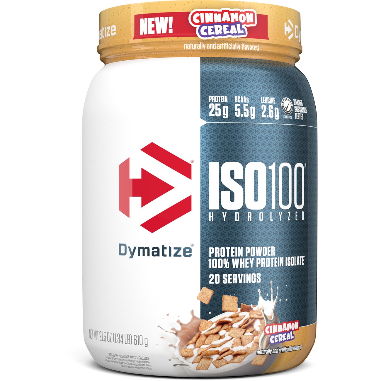 Dymatize Iso 100 Cinnamon Cereal - Shop Diet & fitness at H-E-B