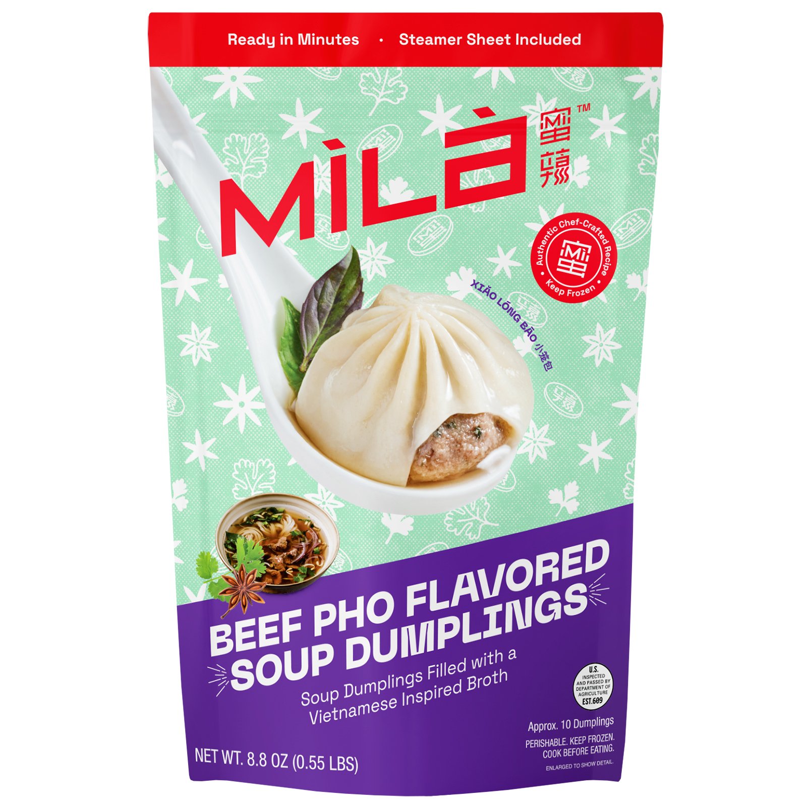 Mila Beef Pho Flavored Soup Dumplings - Shop Appetizers at H-E-B