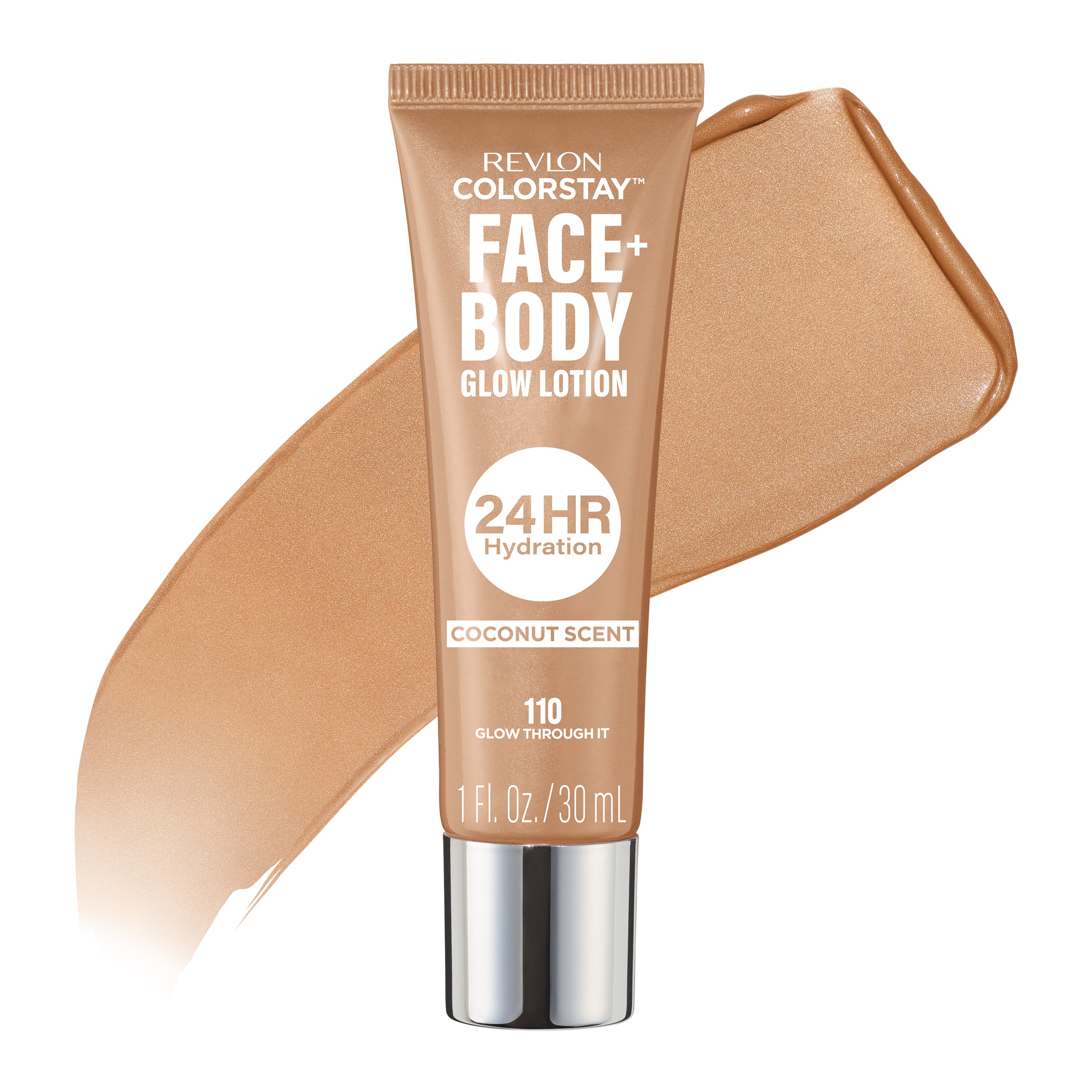 Revlon ColorStay Face + Body Glow Lotion - 110 Glow Through It - Shop ...