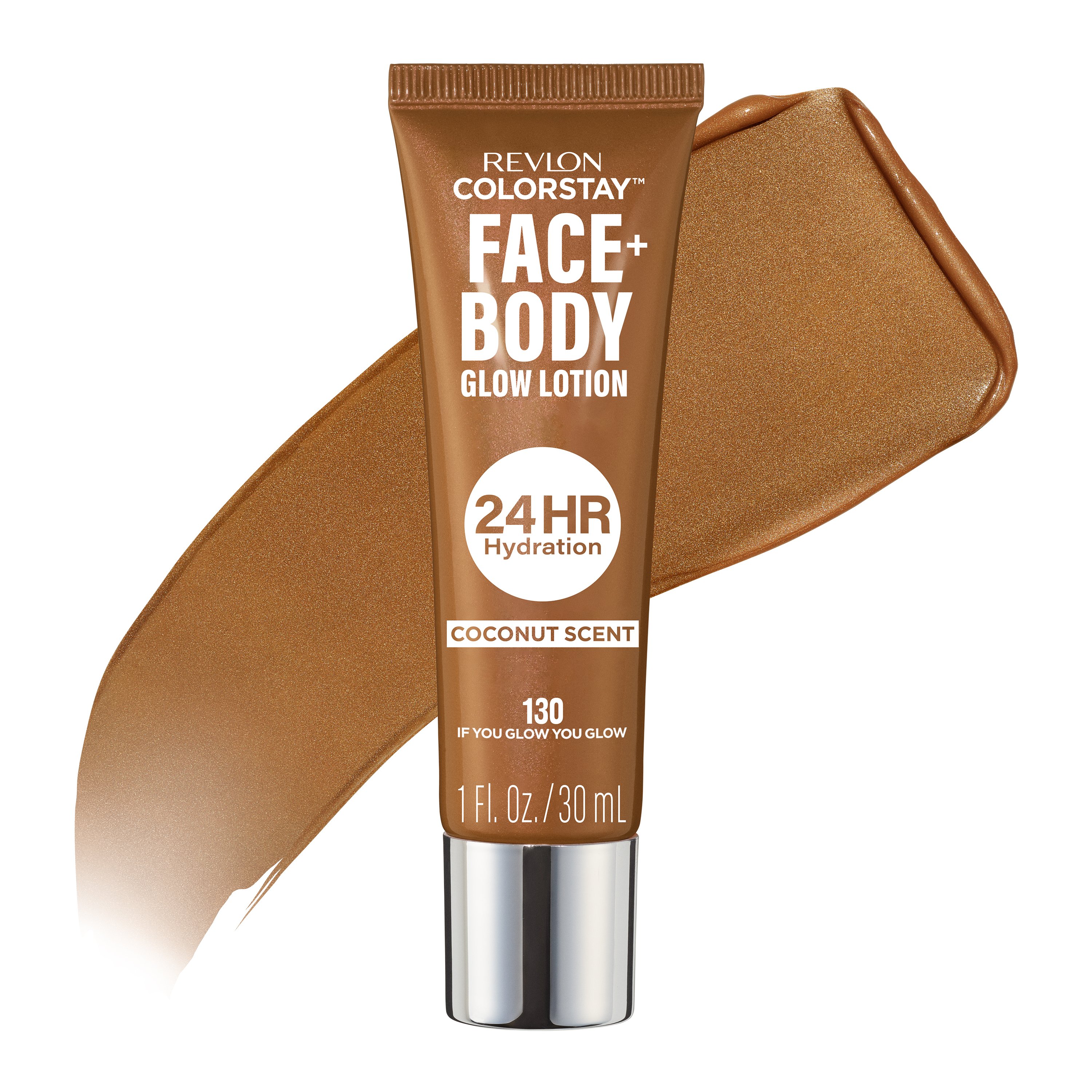 Revlon ColorStay Face + Body Glow Lotion - 130 If You Glow You Glow ...