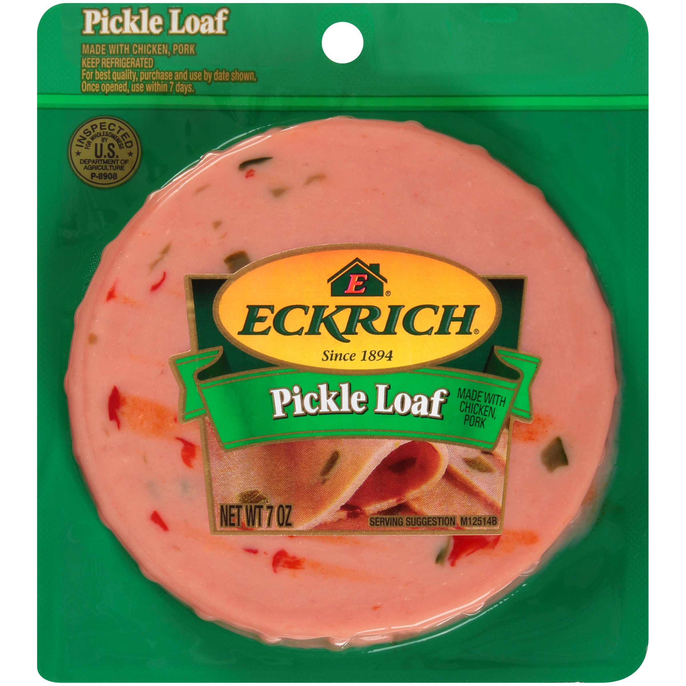 Eckrich Pickle & Pimento Loaf Lunchmeat - Shop Meat at H-E-B
