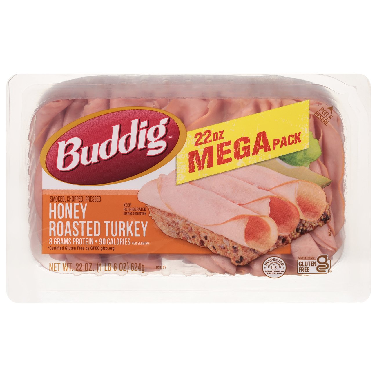 Buddig Honey Roasted Turkey - Mega Pack - Shop Meat at H-E-B