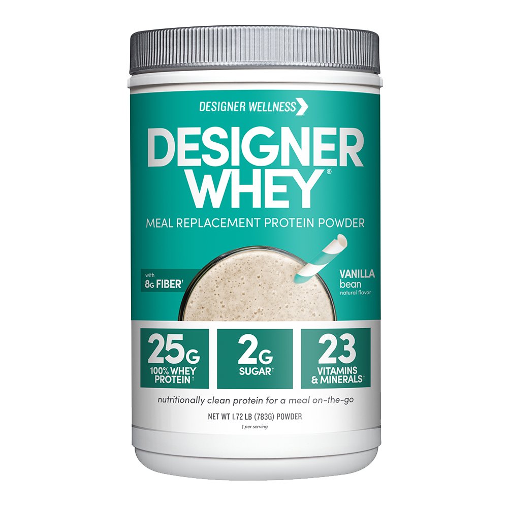 Designer Wellness Designer Whey 25g Protein Powder - Vanilla Bean ...