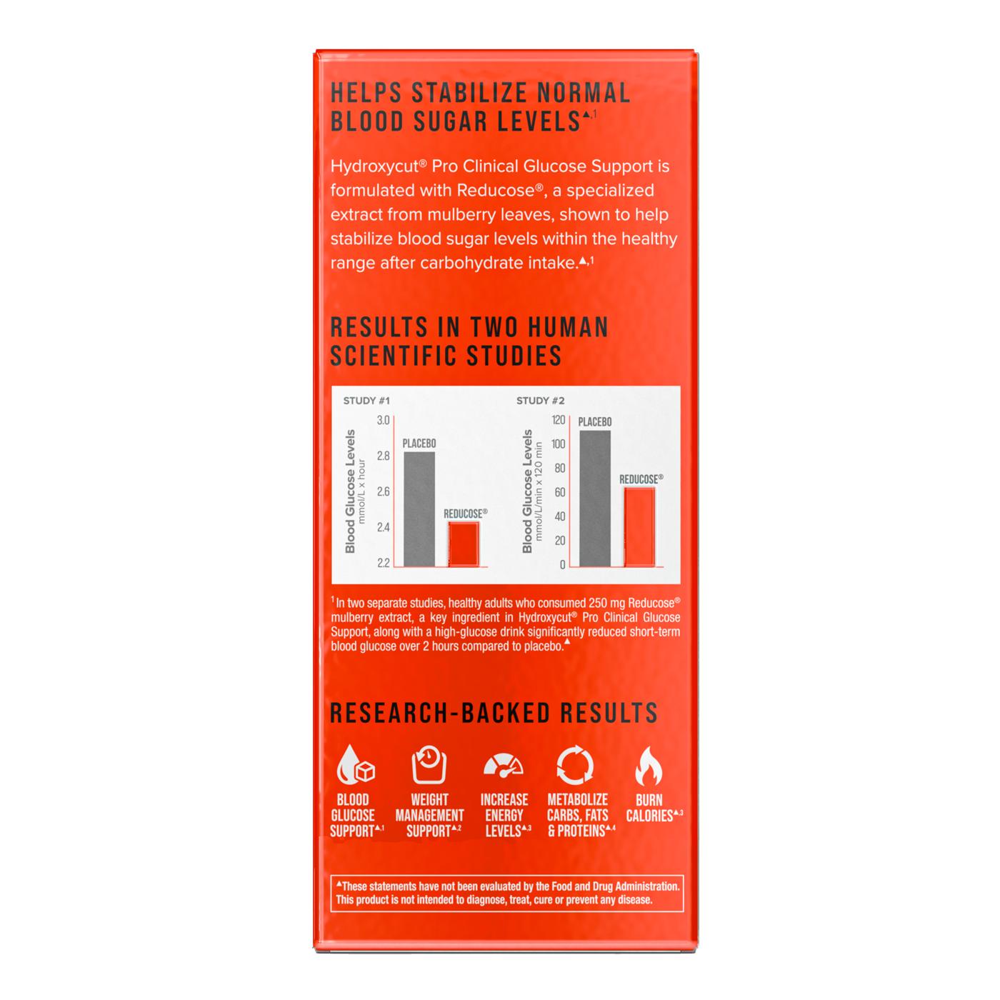 Hydroxycut Pro Clinical Glucose Support Capsules - Shop Diet & fitness ...