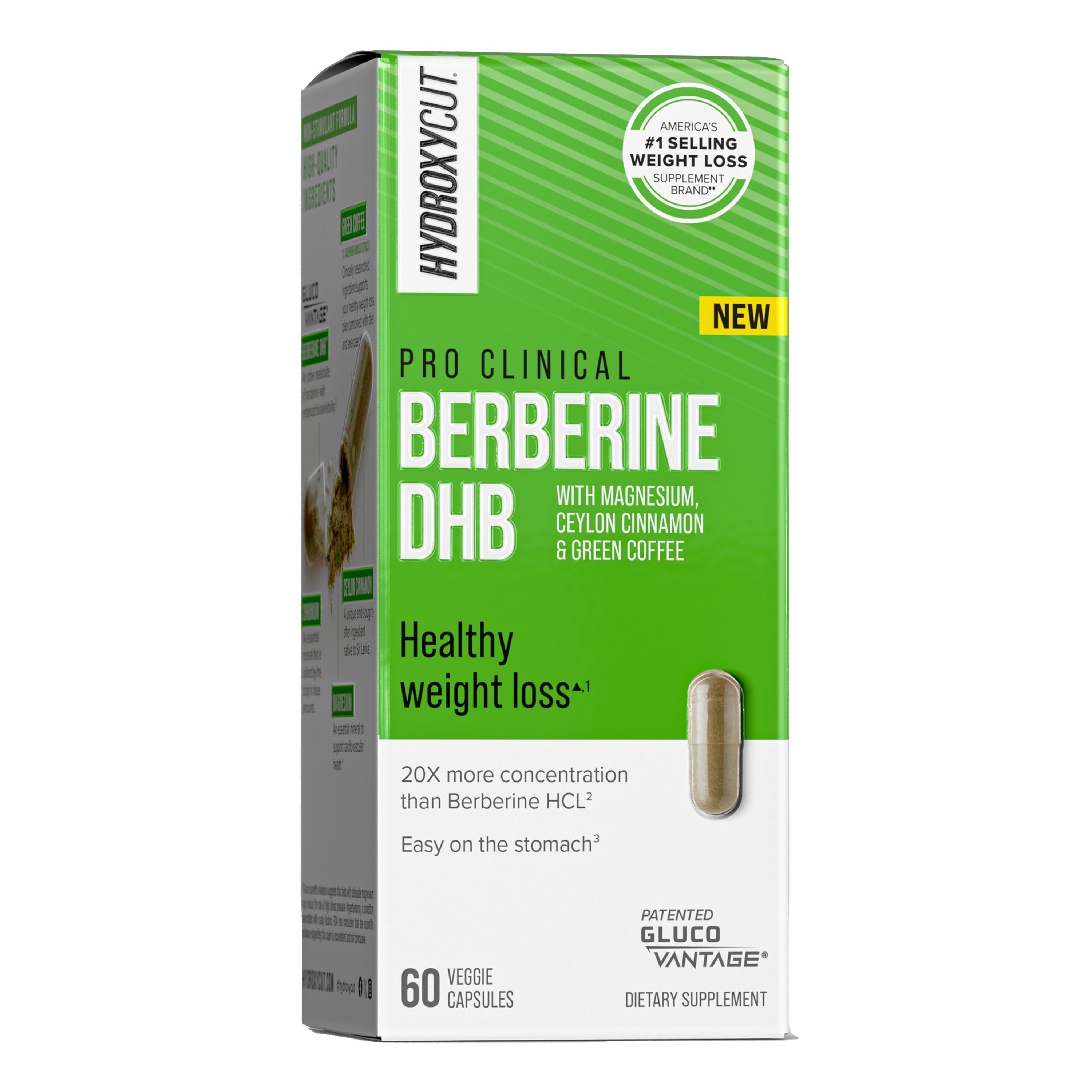 Hydroxycut Pro Clinical Berberine DHB Capsules - Shop Diet & fitness at ...