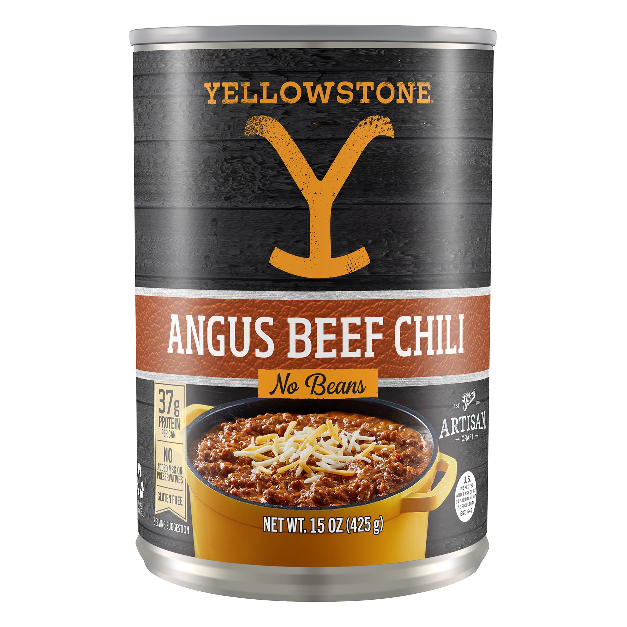Yellowstone Angus Beef Chili No Beans - Shop Soups & chili at H-E-B