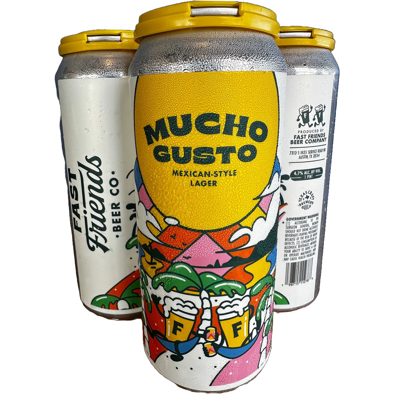 Mucho Gusto Mexican-Style Lager 4 pk Cans - Shop Beer at H-E-B