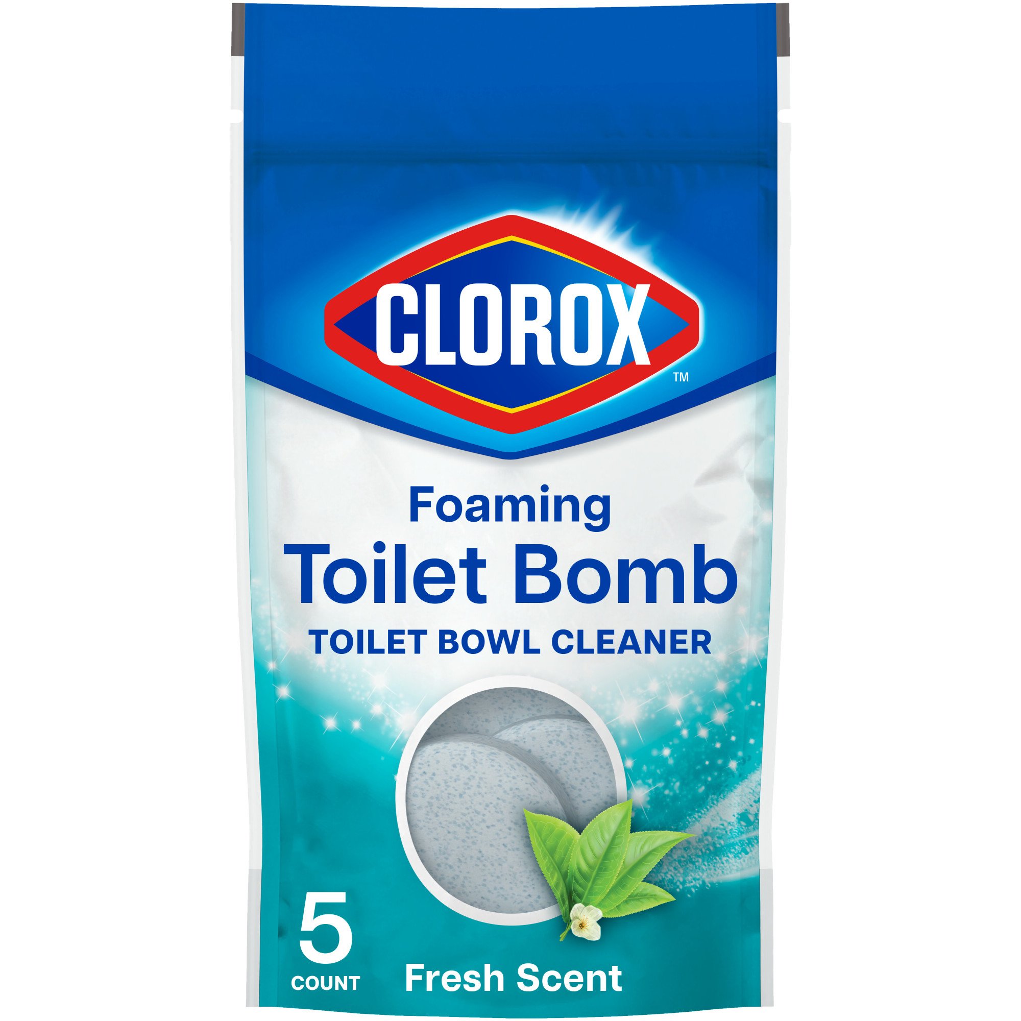 Clorox Foaming Bomb Toilet Bowl Cleaner - Fresh Scent - Shop Toilet ...