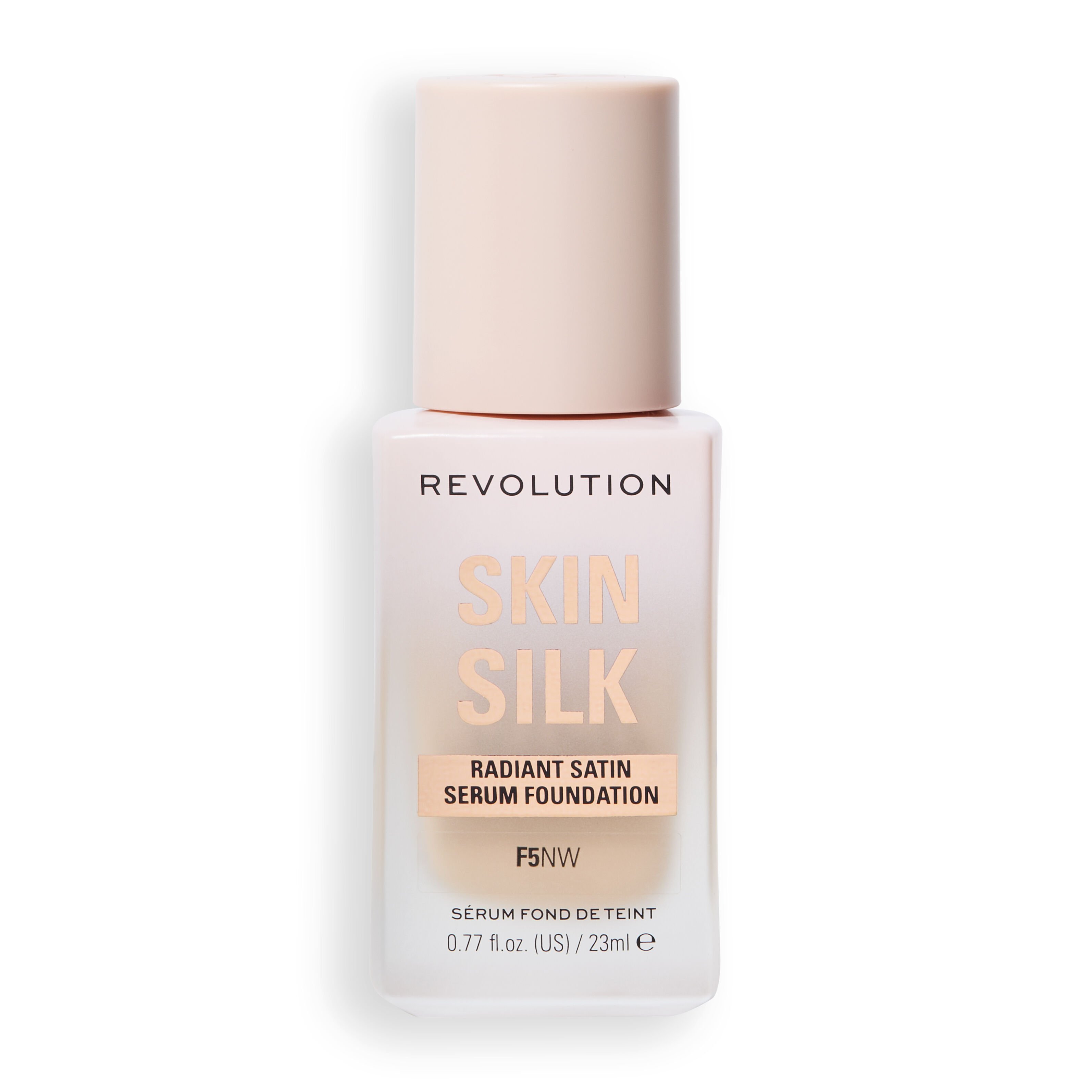 Makeup Revolution Skin Silk Serum Foundation - F5 - Shop Foundation at ...