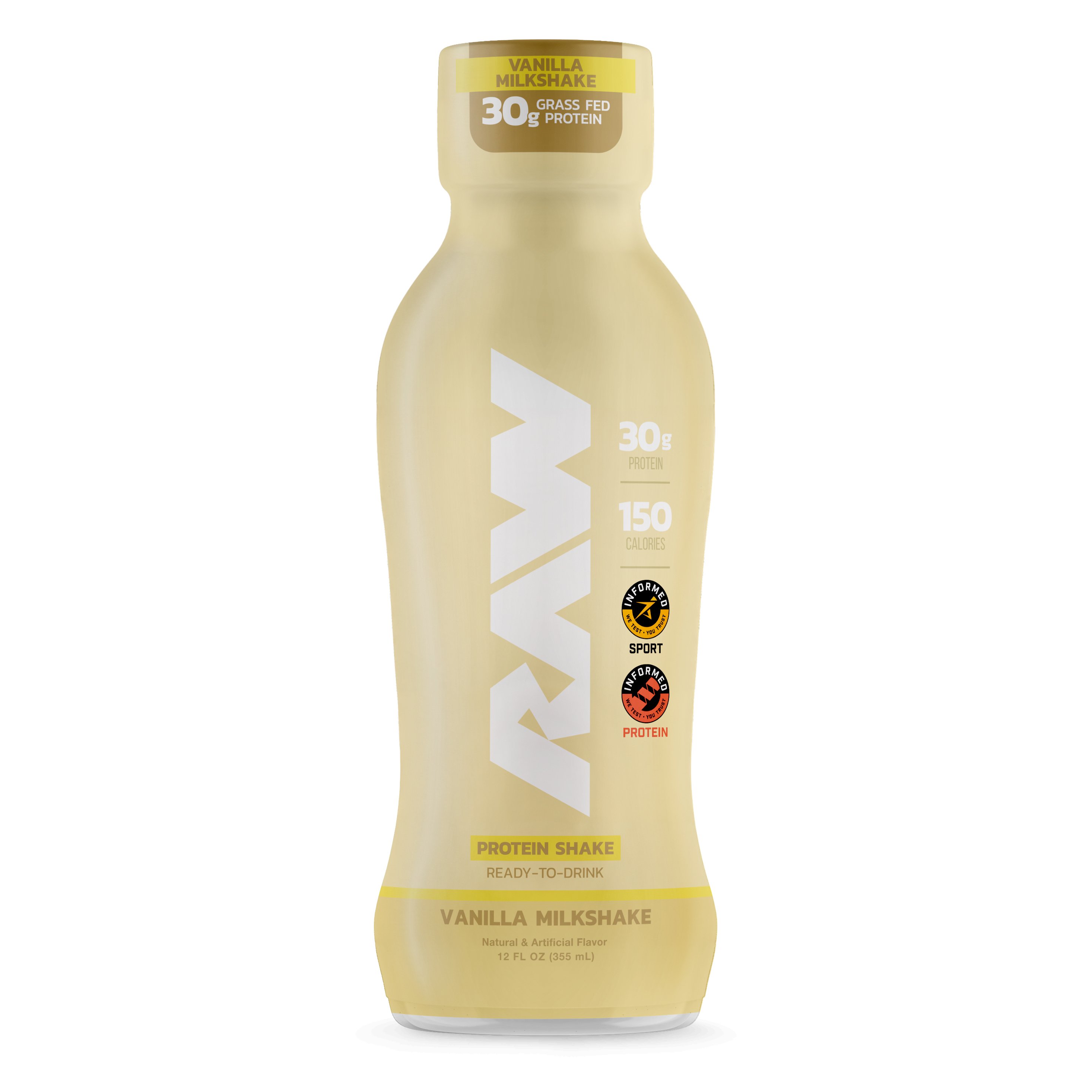 Raw 30g Protein Shake - Vanilla Milkshake - Shop Shakes & smoothies at ...